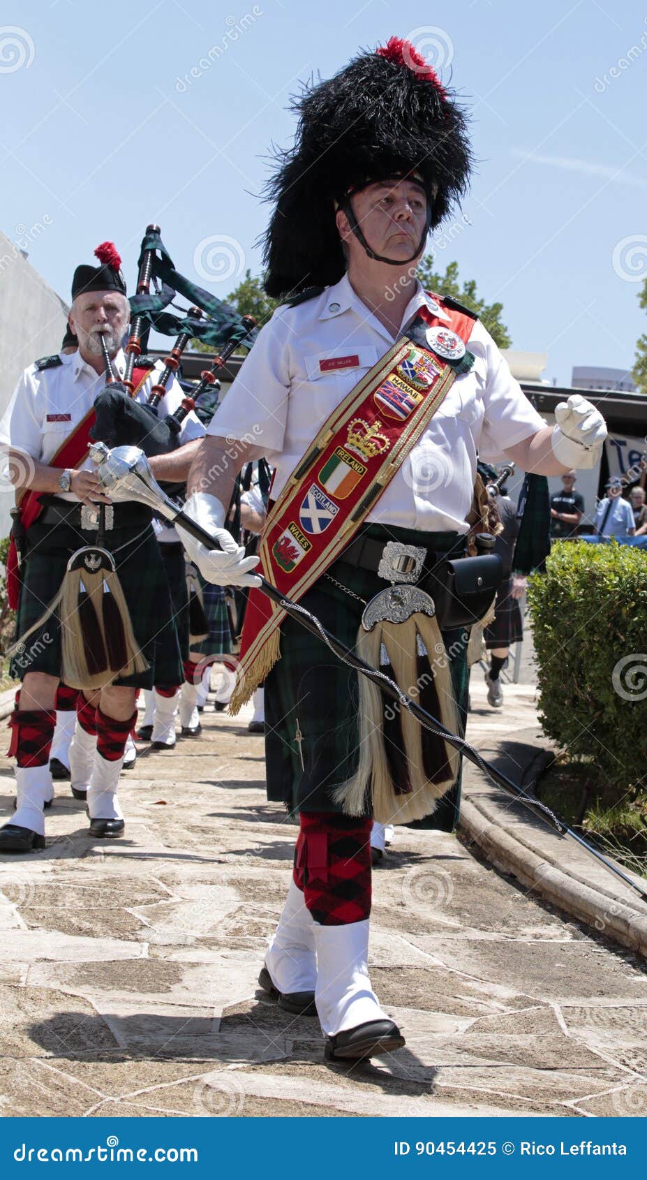 Comandante de la gaita imagen editorial. Imagen de marcha - 90454425