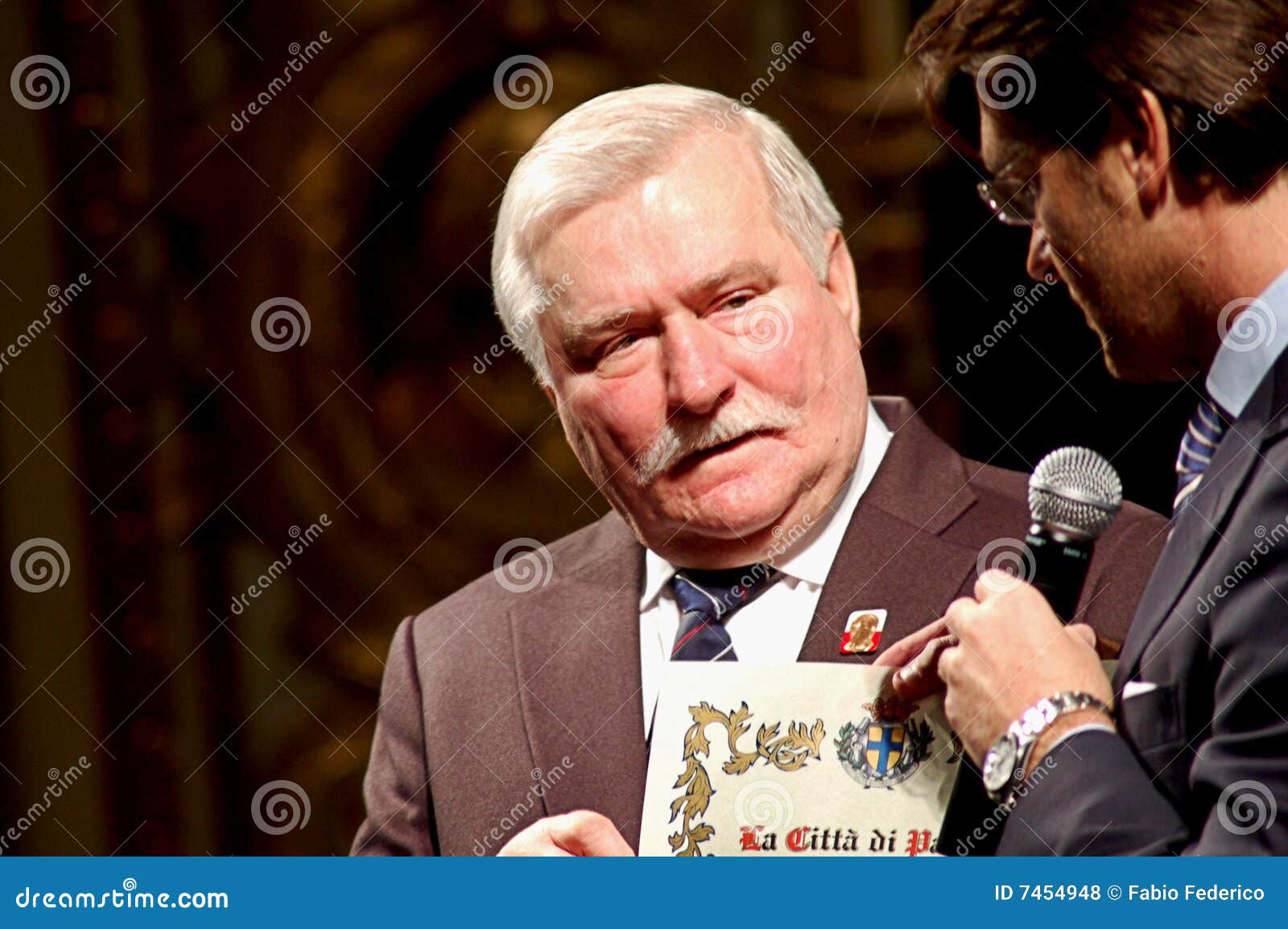 Comandante Y Lech Walesa De Parma Foto De Archivo Editorial Imagen De Principal Italia 7454948