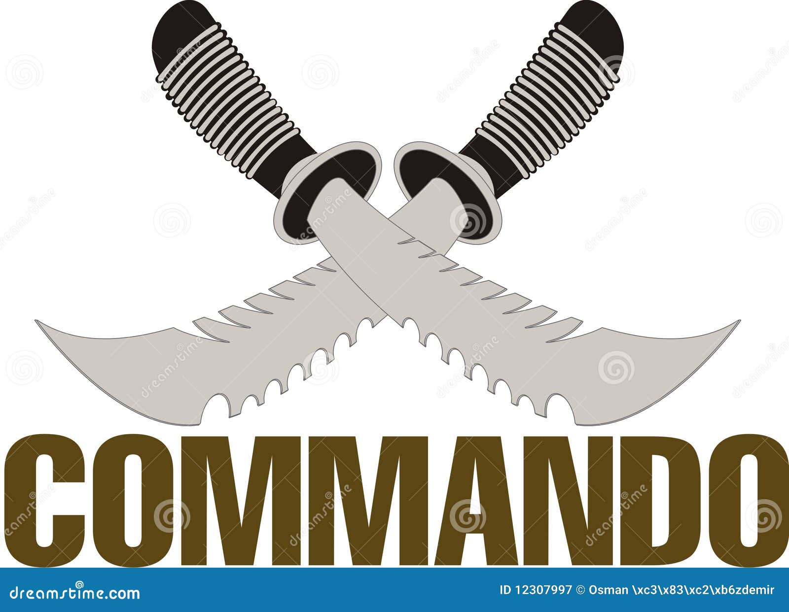 Comando ilustración del vector. Ilustración de brazos - 12307997