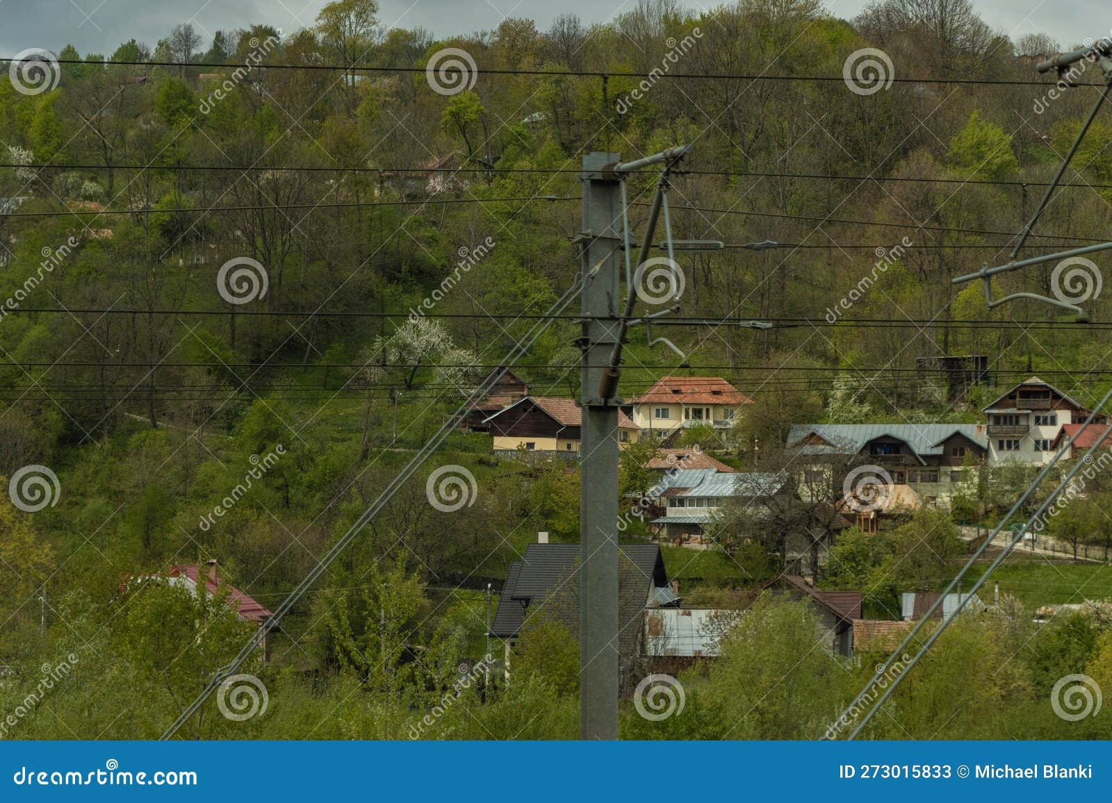 Comarnic. Prahova Valley, Romania. Summer Stock Image - Image of breaza ...