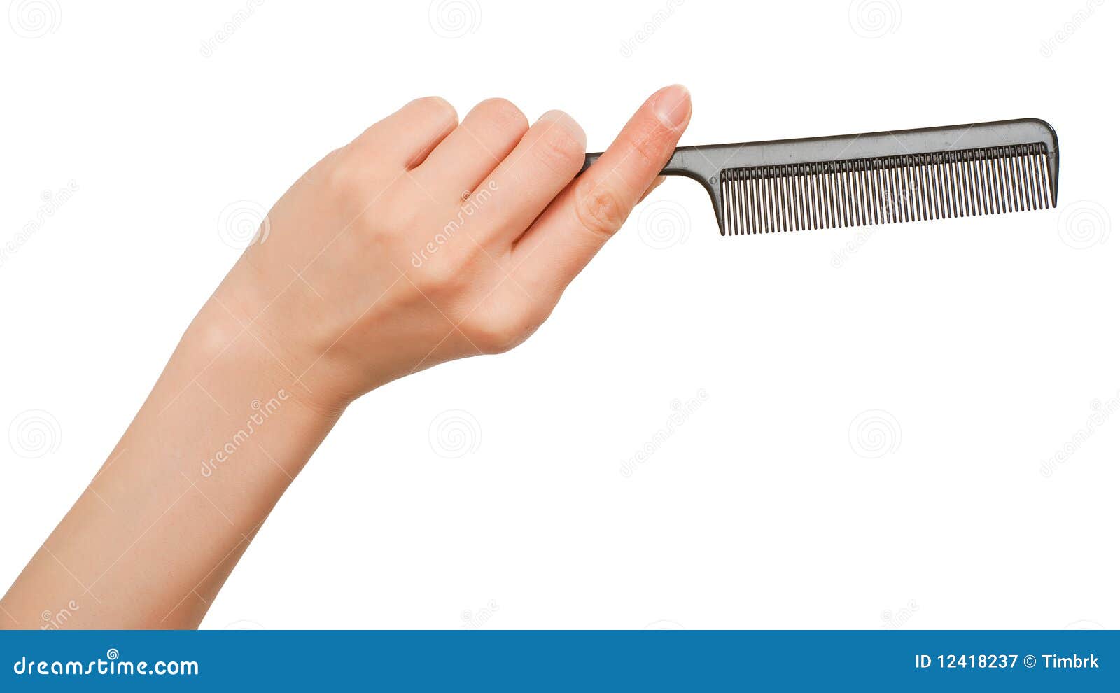 Comb stock image. Image of barber, white, personal, hairbrush - 12418237