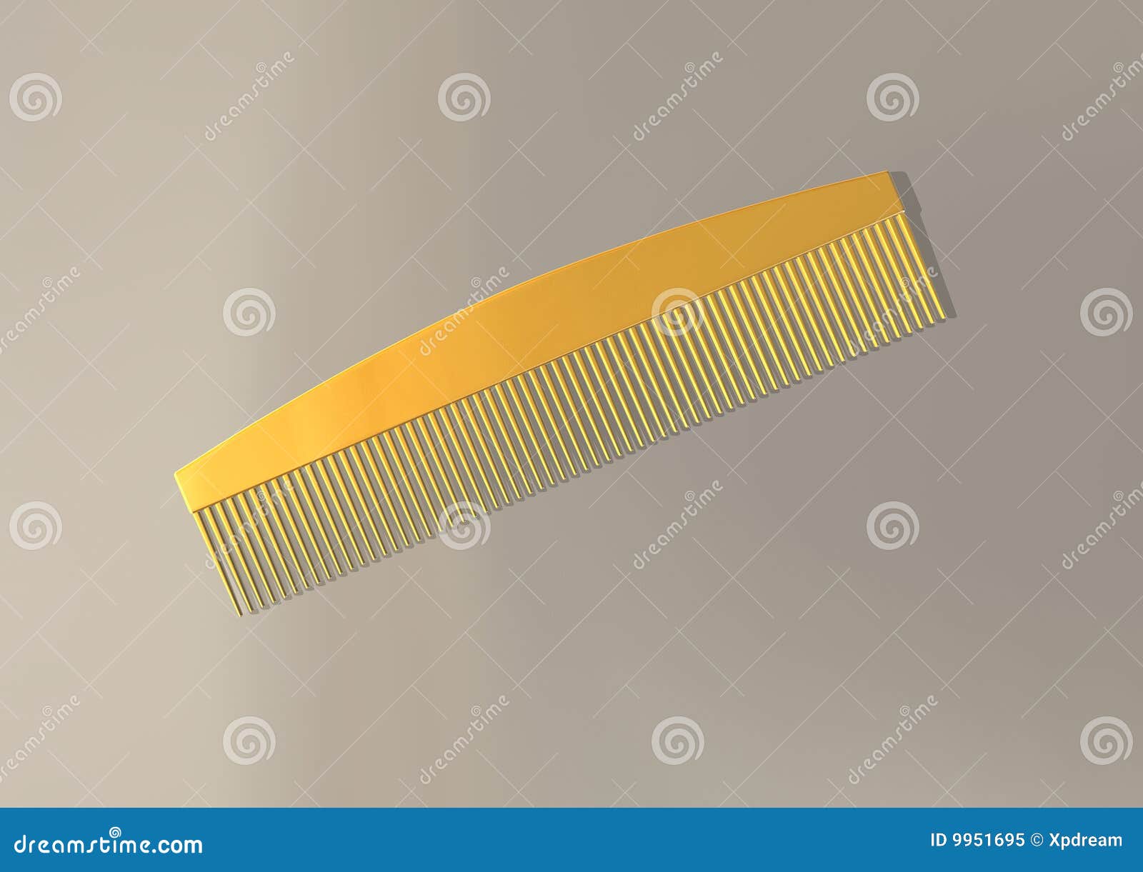 Comb stock illustration. Illustration of comb, cosmetics - 9951695