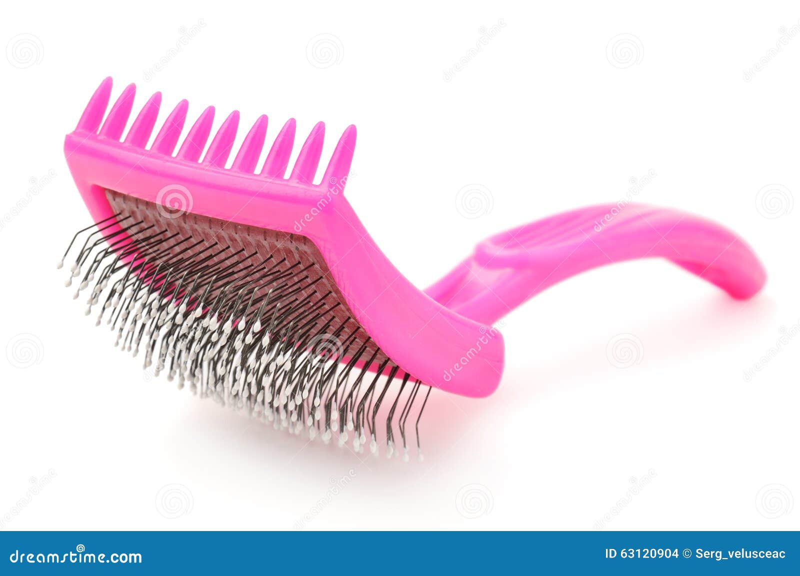 Comb for the animals stock photo. Image of hand, domestic - 63120904