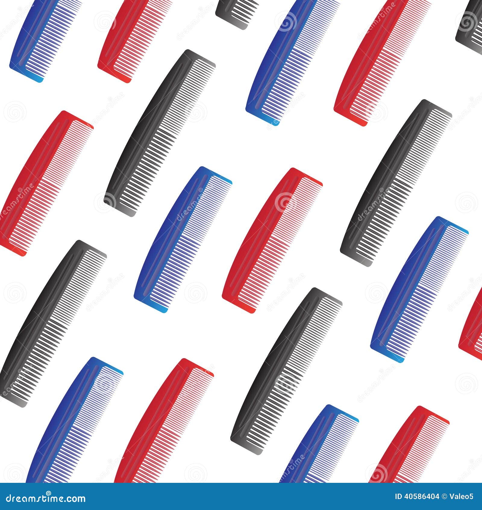 Comb background stock vector. Illustration of fashion - 40586404