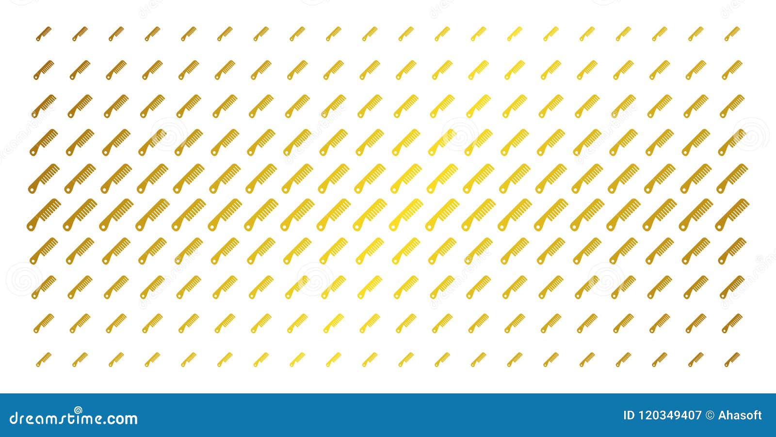 Comb Gold Halftone Effect stock vector. Illustration of matrix - 120349407 Comb Gold Halftone Effect stock vector. Illustration of matrix - 120349407