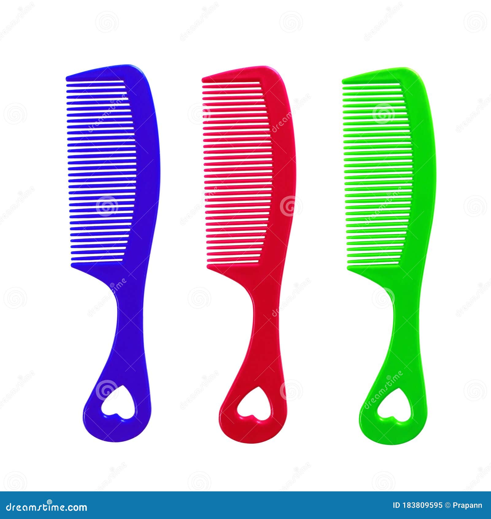 Comb isolated on white stock image. Image of human, macro - 183809595