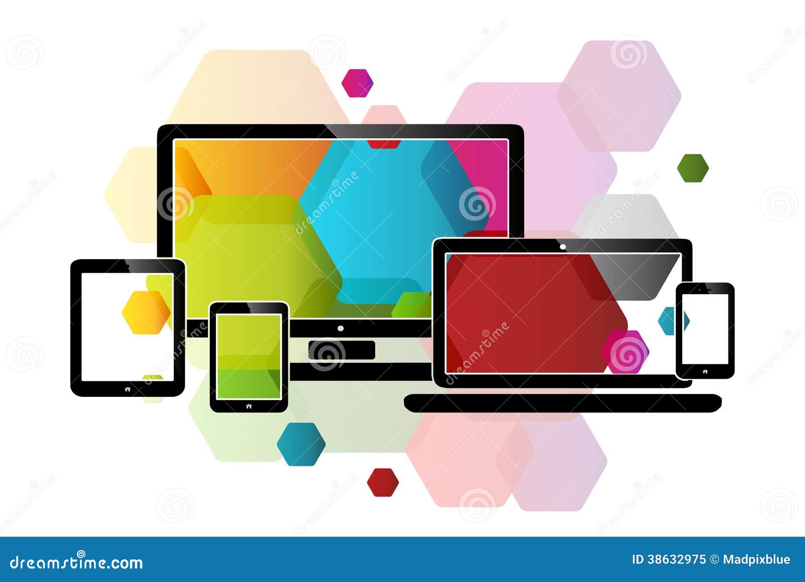 Comb web design stock vector. Illustration of technology - 38632975