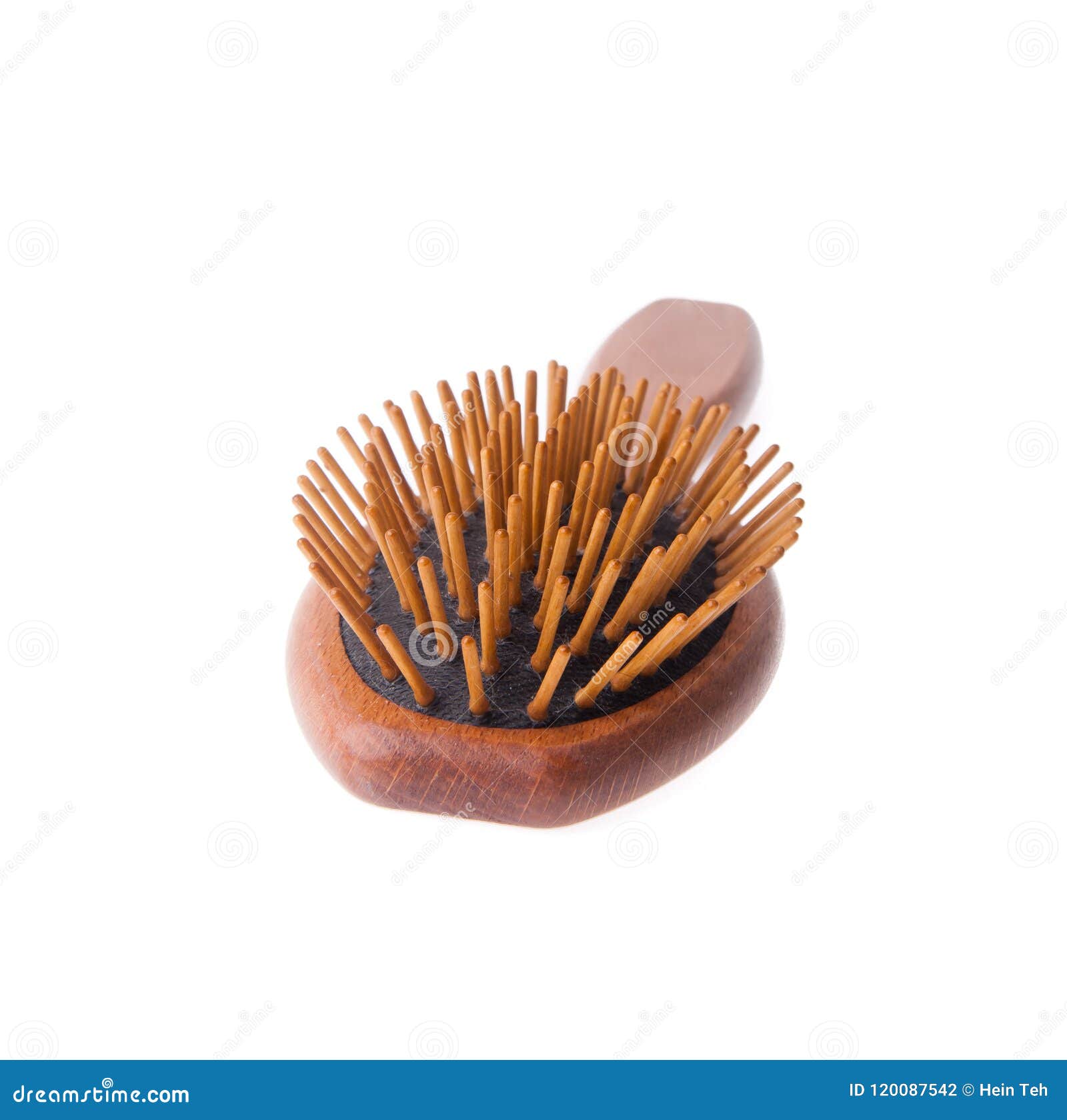 Wooden Old Comb on Blackground Stock Photo - Image of conditioner ...