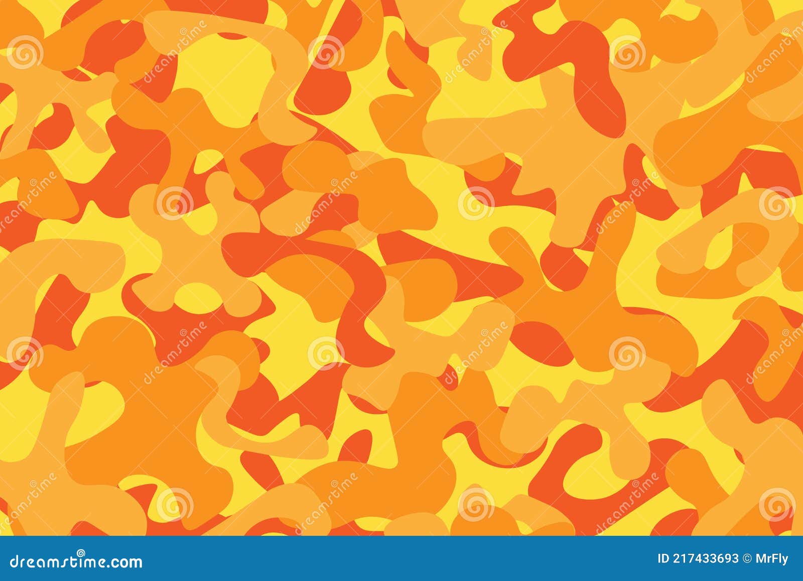 Combat Camouflage Yellow Pattern, Military Background, Vector ...