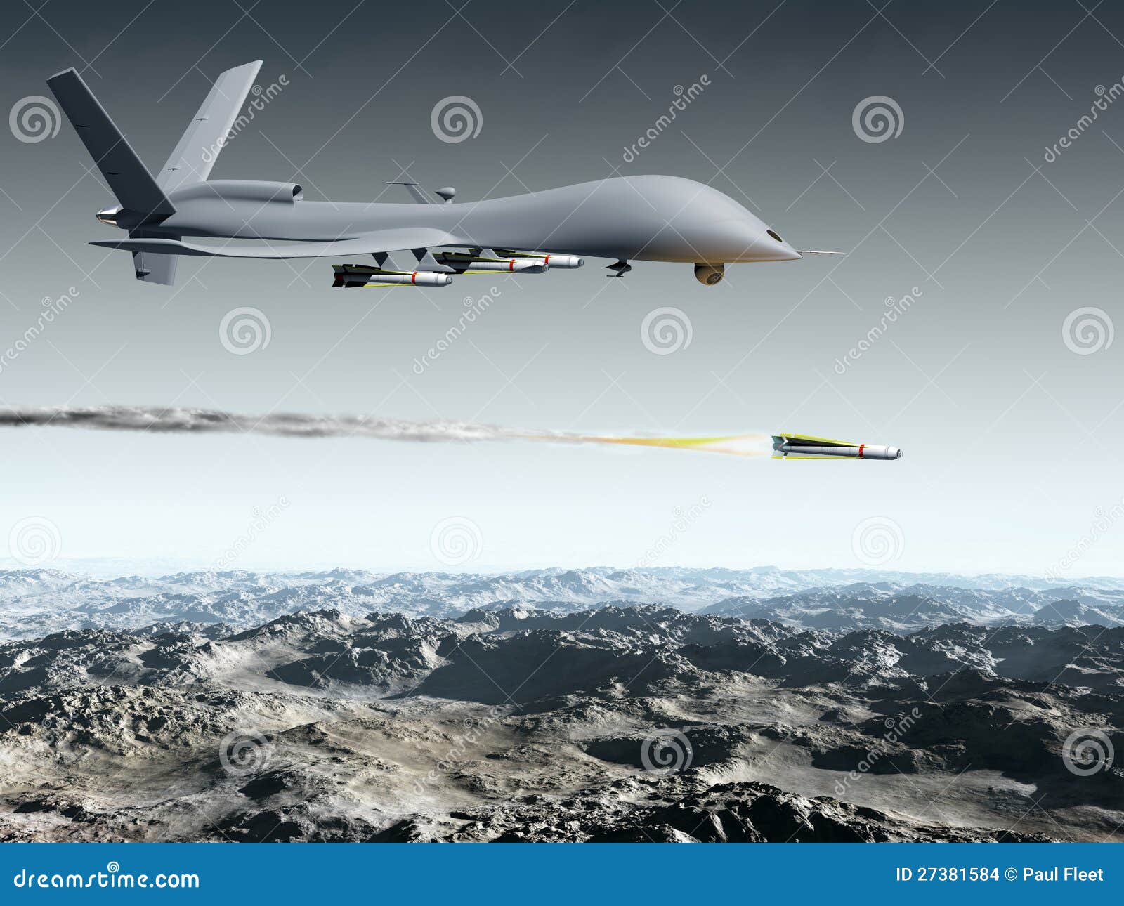 Combat Drone Stock Images - Image: 27381584