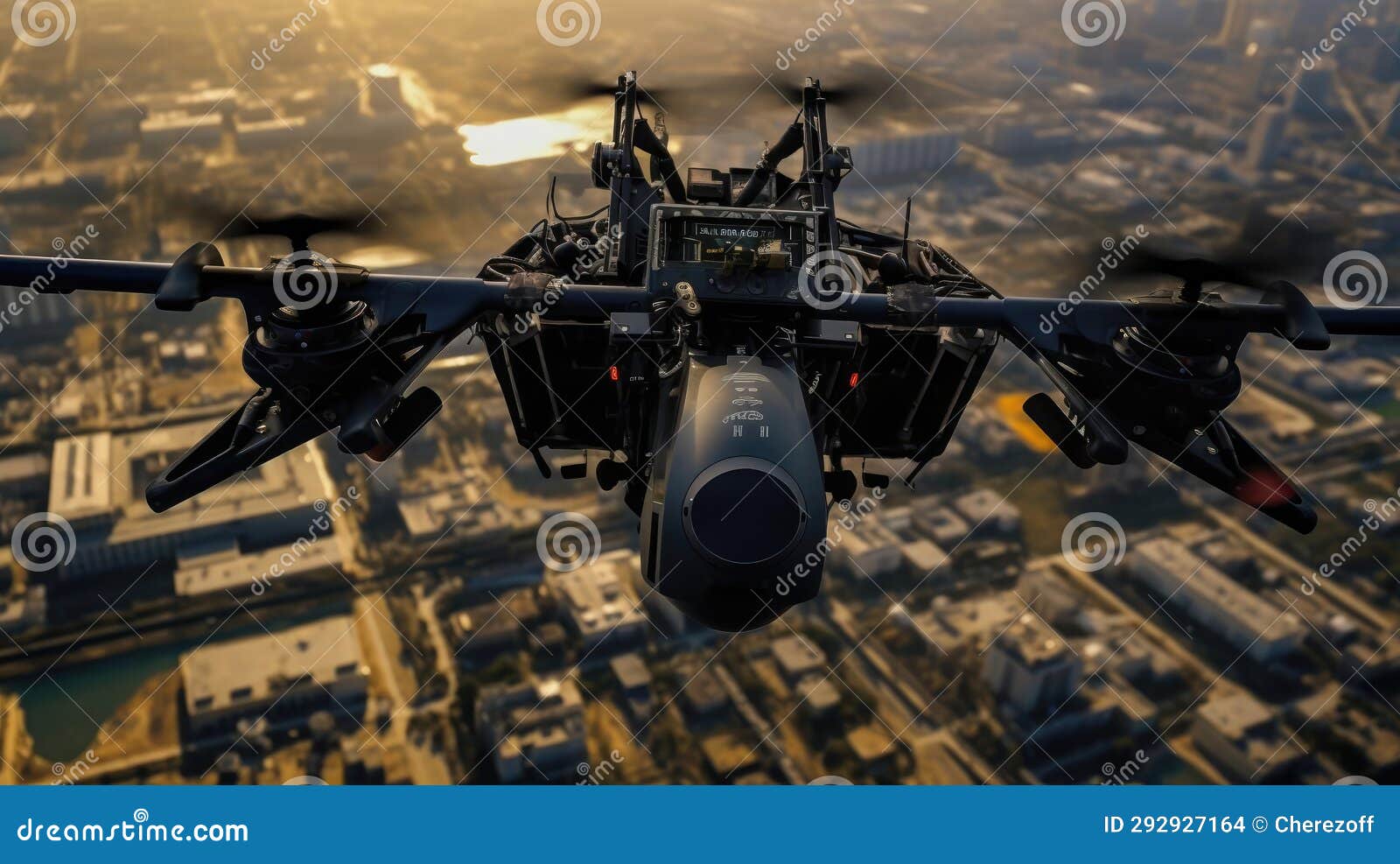 Combat FPV drone stock photo. Image of people, operation - 292927164