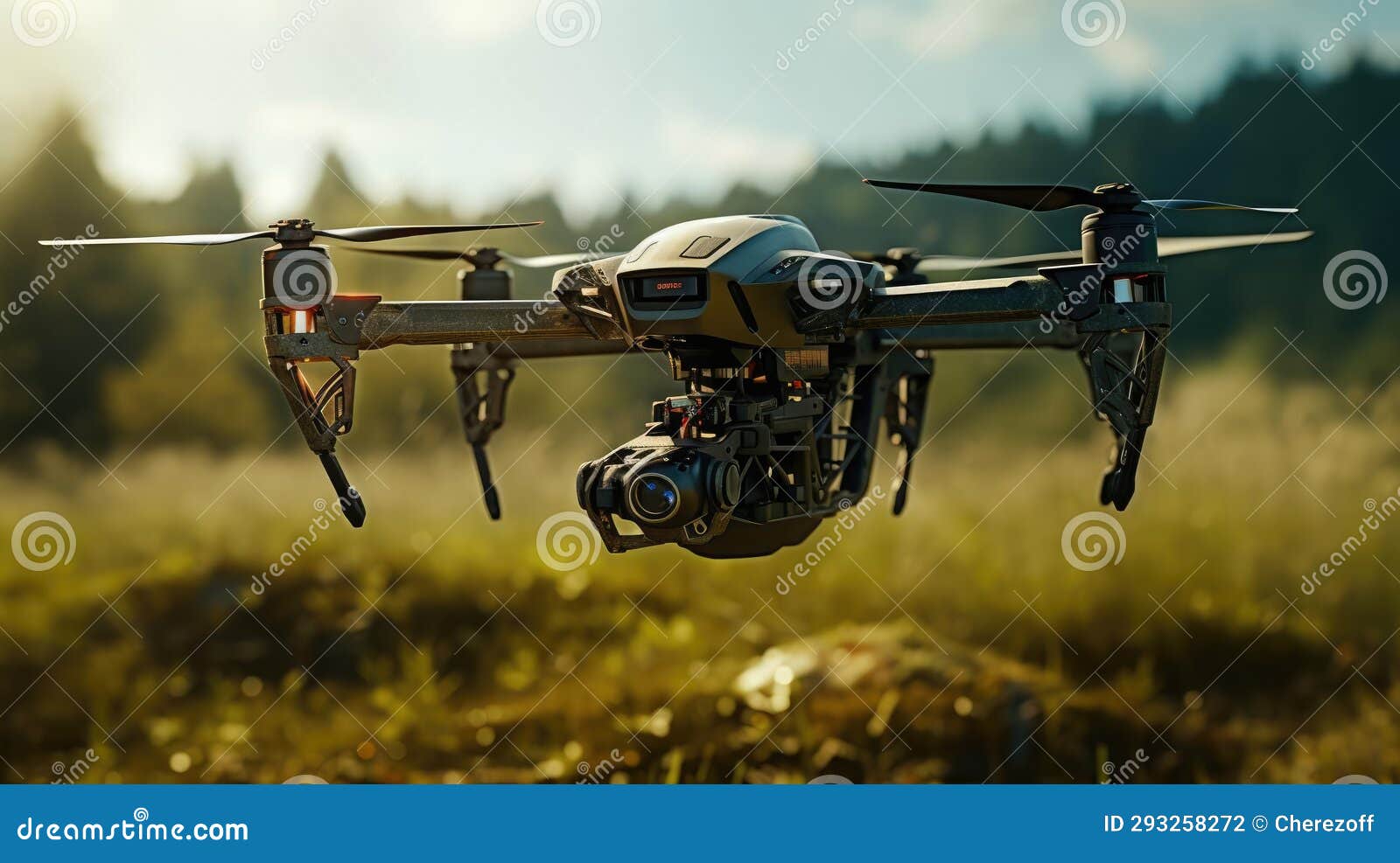 Combat FPV drone stock photo. Image of command, people - 293258272
