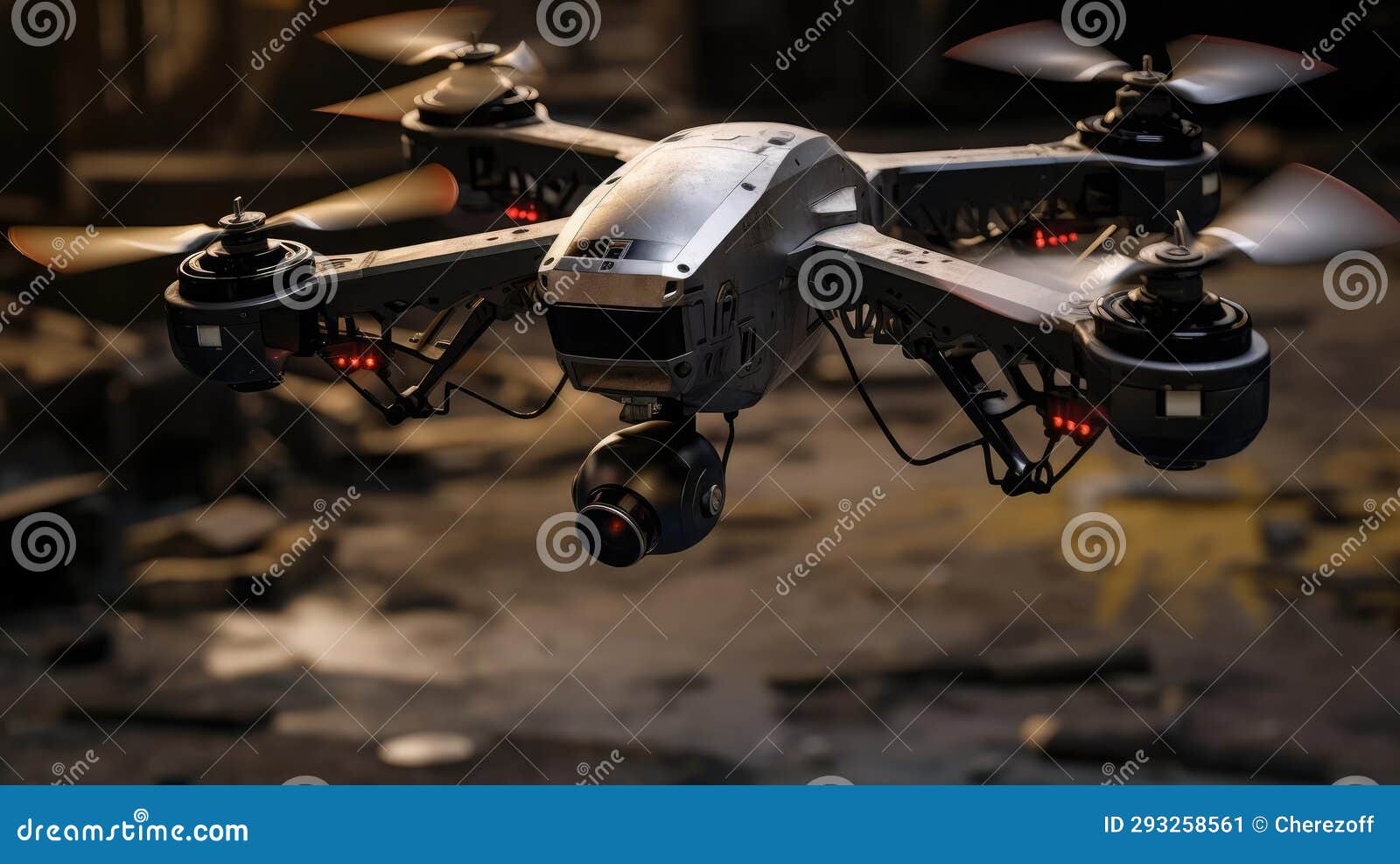 Combat FPV drone stock image. Image of command, military - 293258561