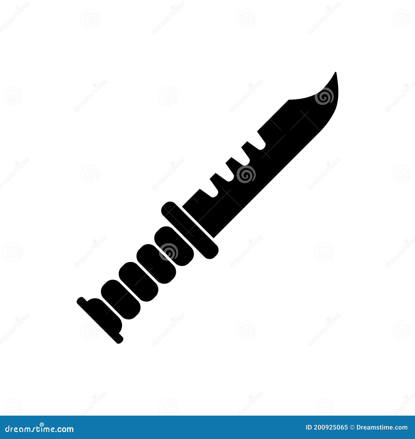 Combat Knife Icon Element of Weapon Icon for Mobile Concept and Web ...