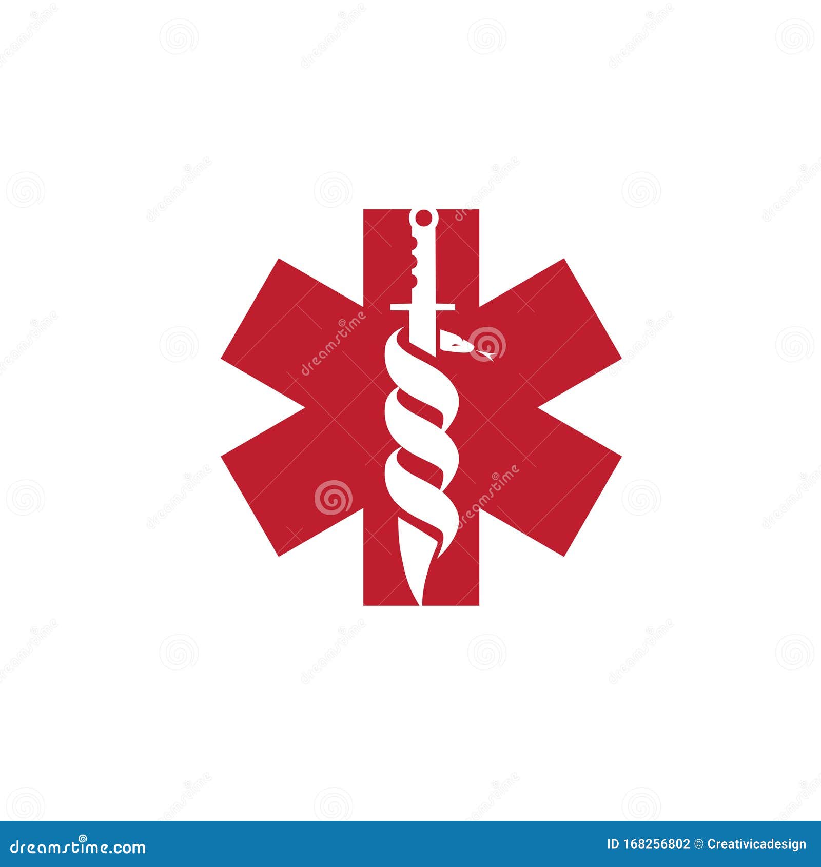 Combat Knife and Snake Negative Space Style Stock Vector - Illustration ...