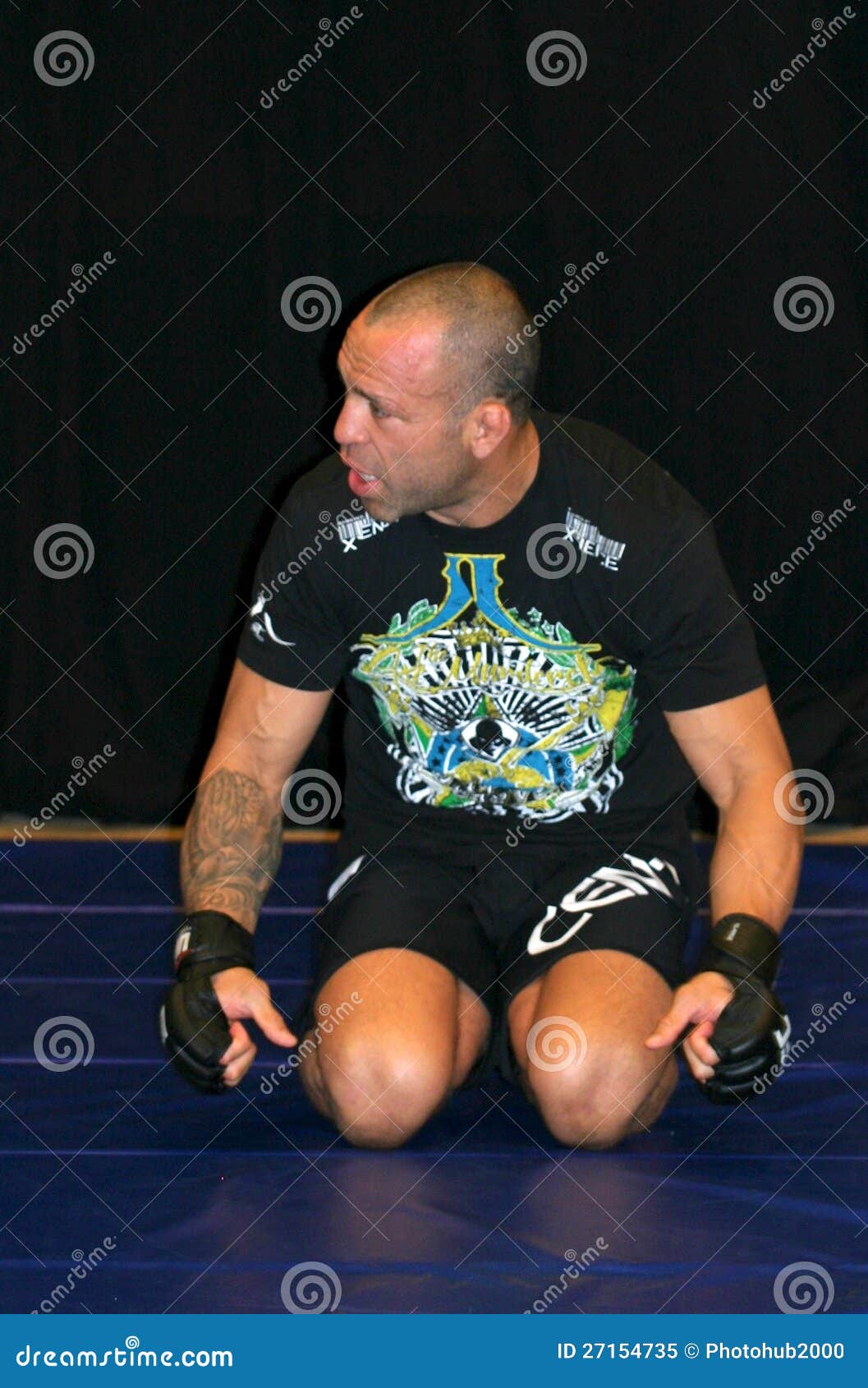 Combatiente Del Silva UFC De Wanderlei Imagen editorial - Imagen de ...