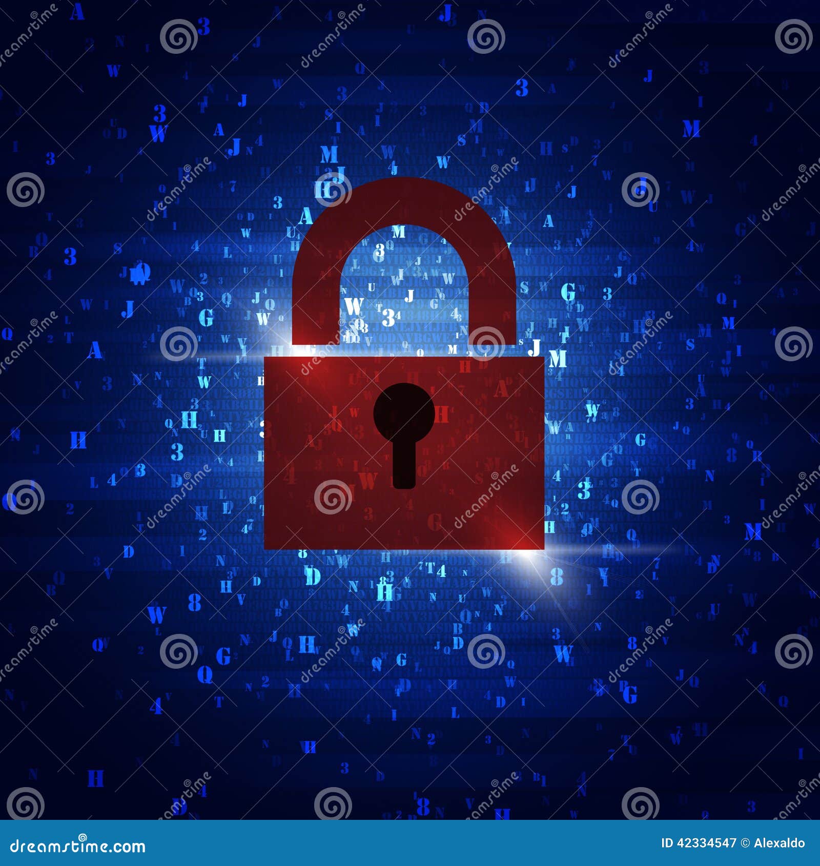 Combinaciones De Código De Seguridad Imagen de archivo - Imagen de ...