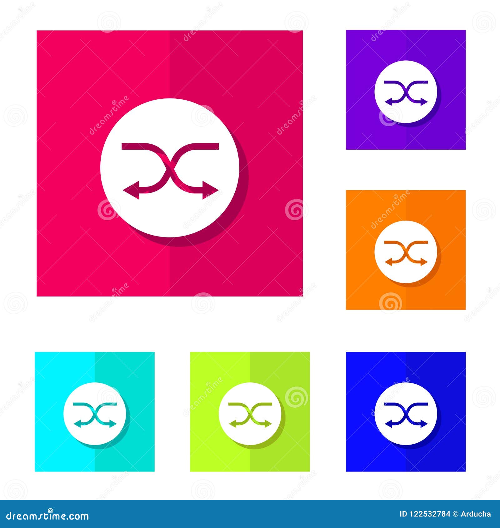 Combination arrow button stock vector. Illustration of combination ...