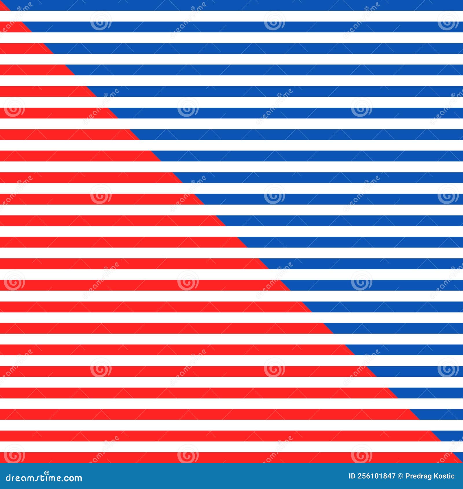 Combination of Blue Red Texture Stock Illustration - Illustration of ...