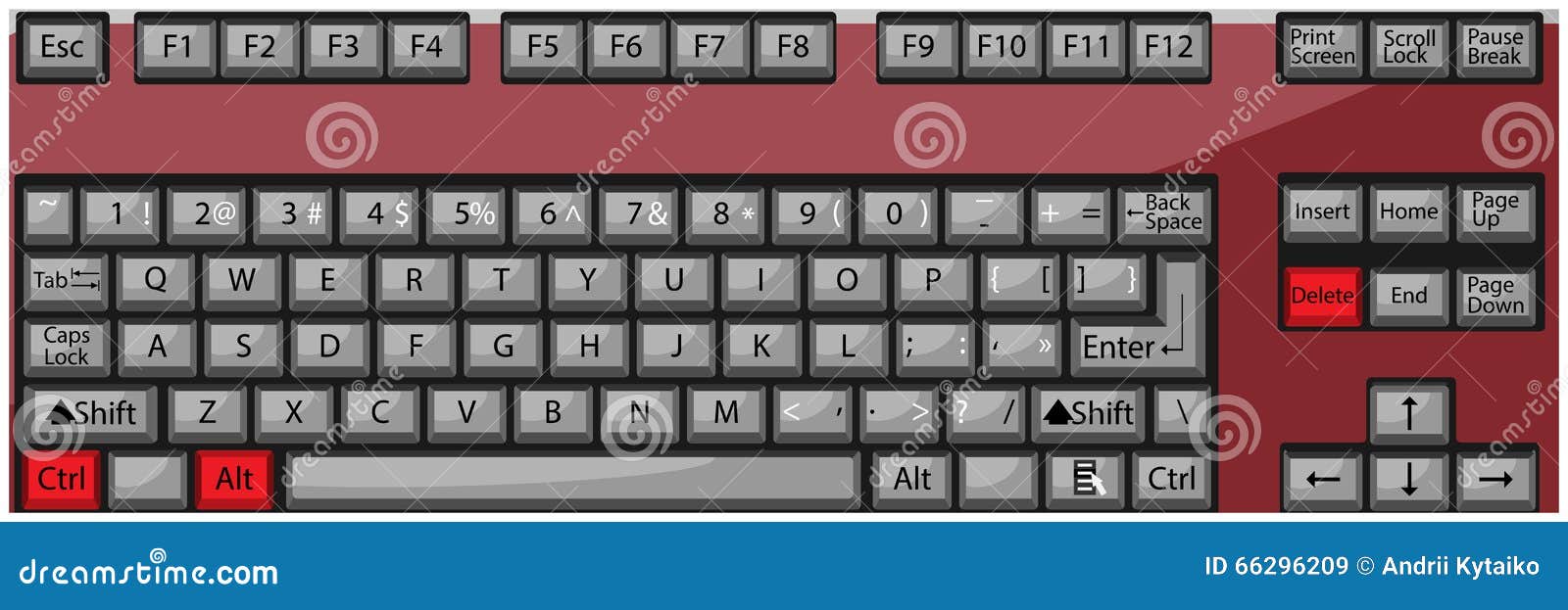 Combination Button Keyboard Ctrl Alt Delete Stock Vector - Illustration ... Combination Button Keyboard Ctrl Alt Delete Stock Vector - Illustration ...