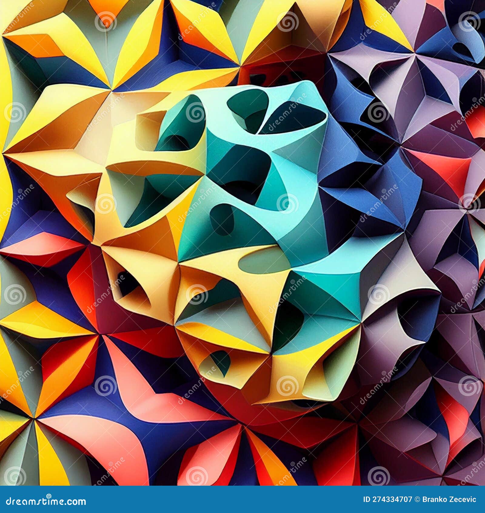 The Use of Contrast and Balance in a Pattern is Key Stock Illustration ...