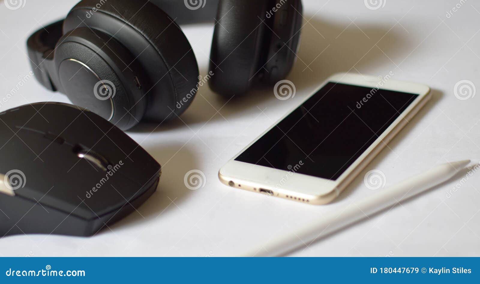 A Combination of Different Types of Technology Stock Image - Image of ...