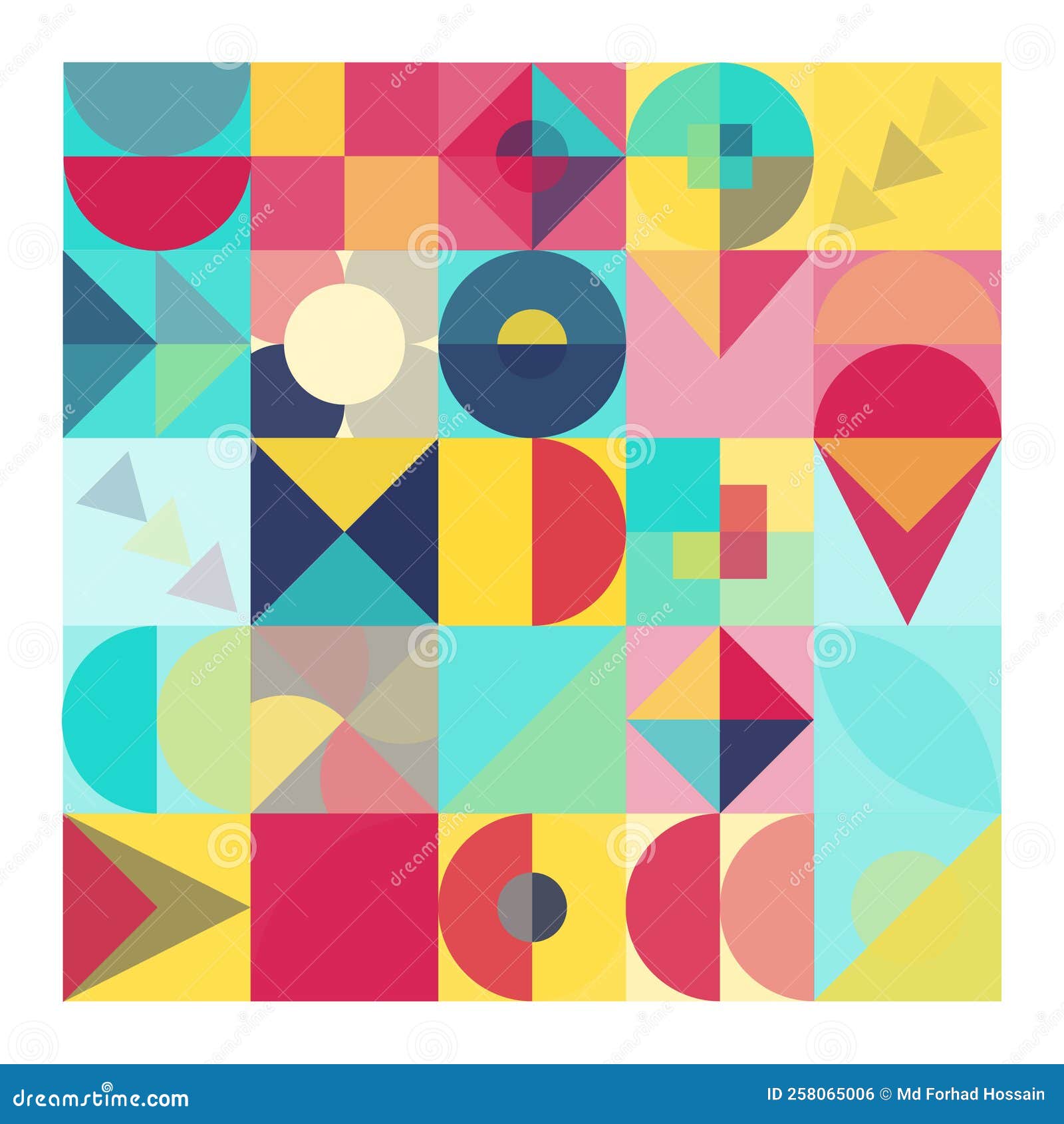 Combination of Figures Design Background Texture Abstract Stock Vector ...