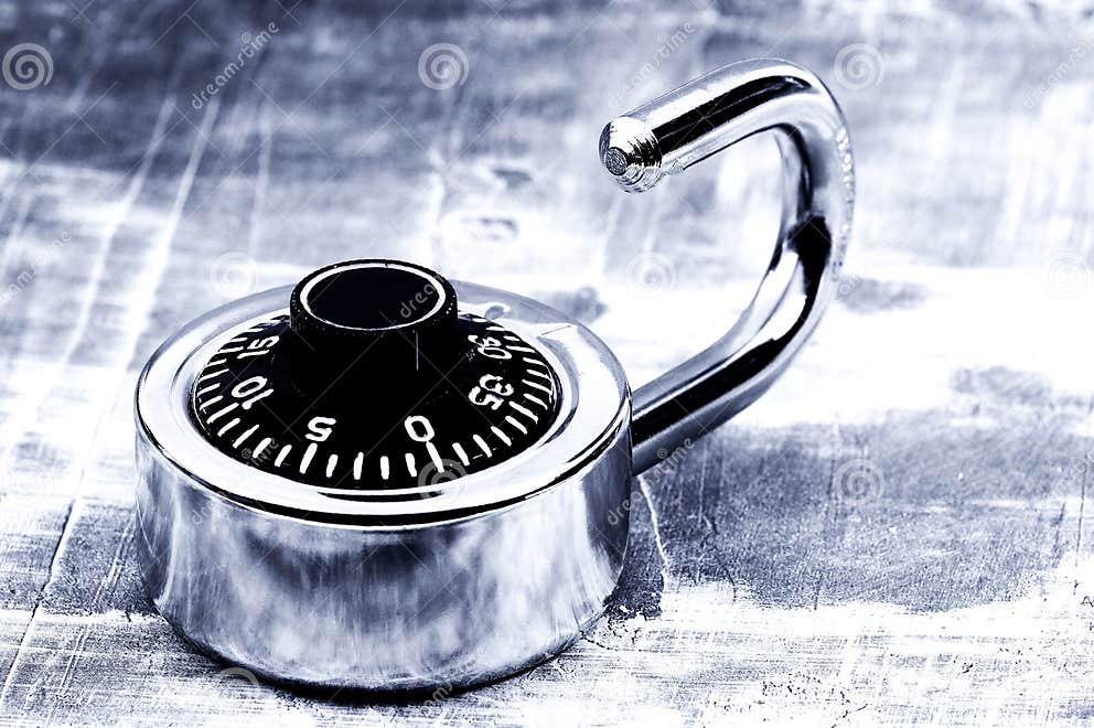 Combination Lock stock photo. Image of conceptual, protect - 136036