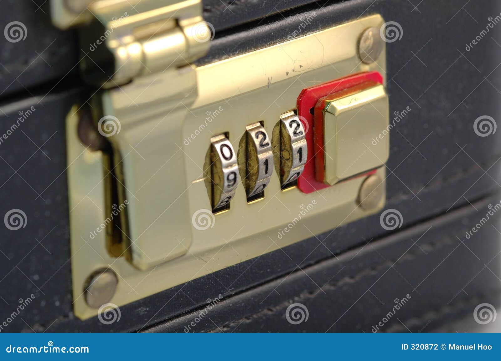 Combination Lock stock photo. Image of lock, pouch, close - 320872