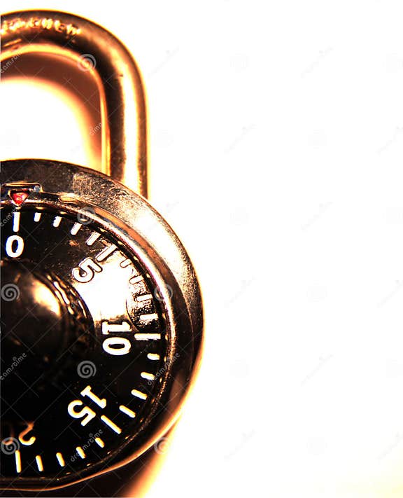 Combination Lock stock photo. Image of secure, protection - 35486