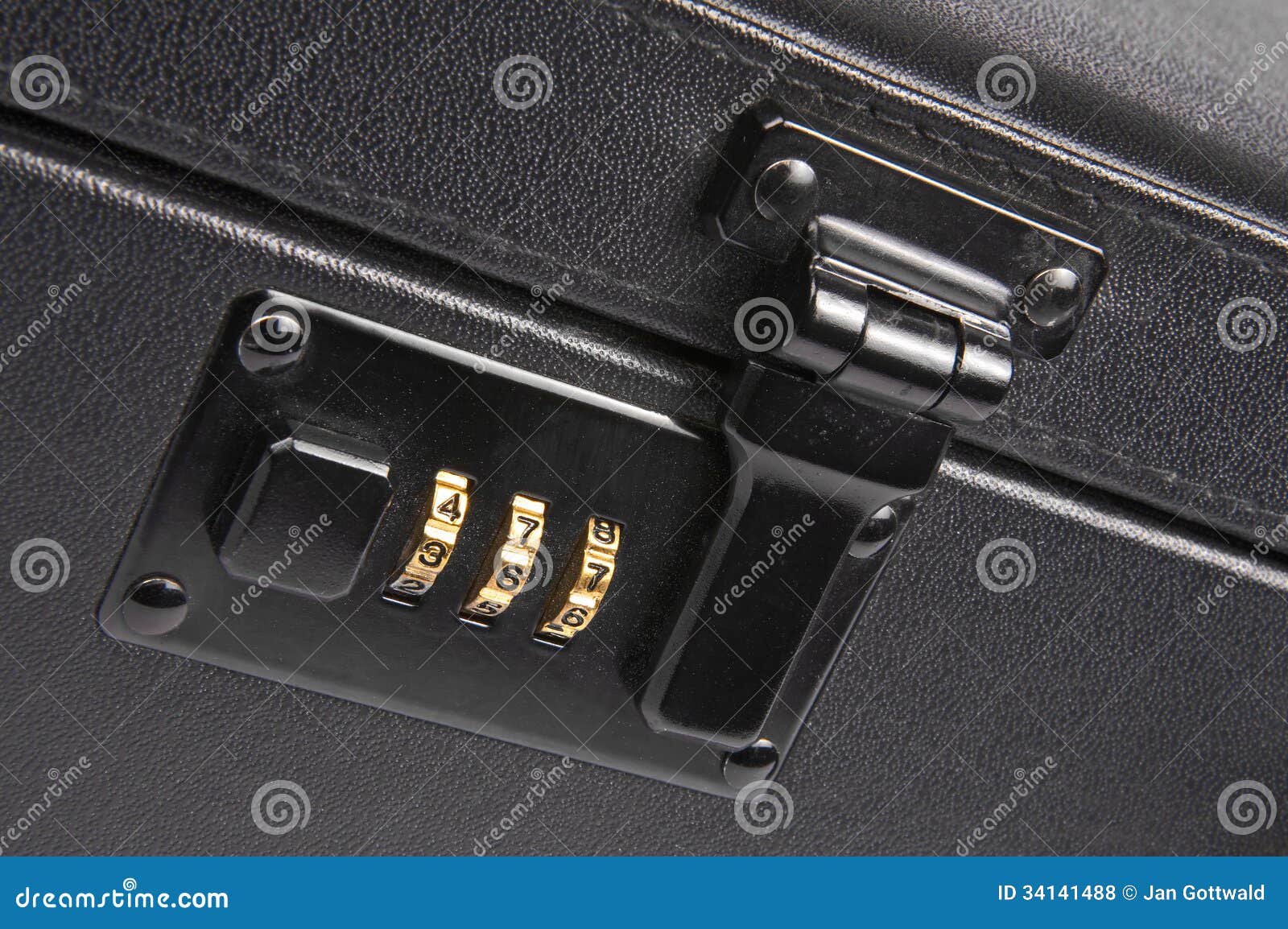 Combination lock stock photo. Image of safe, attache - 34141488