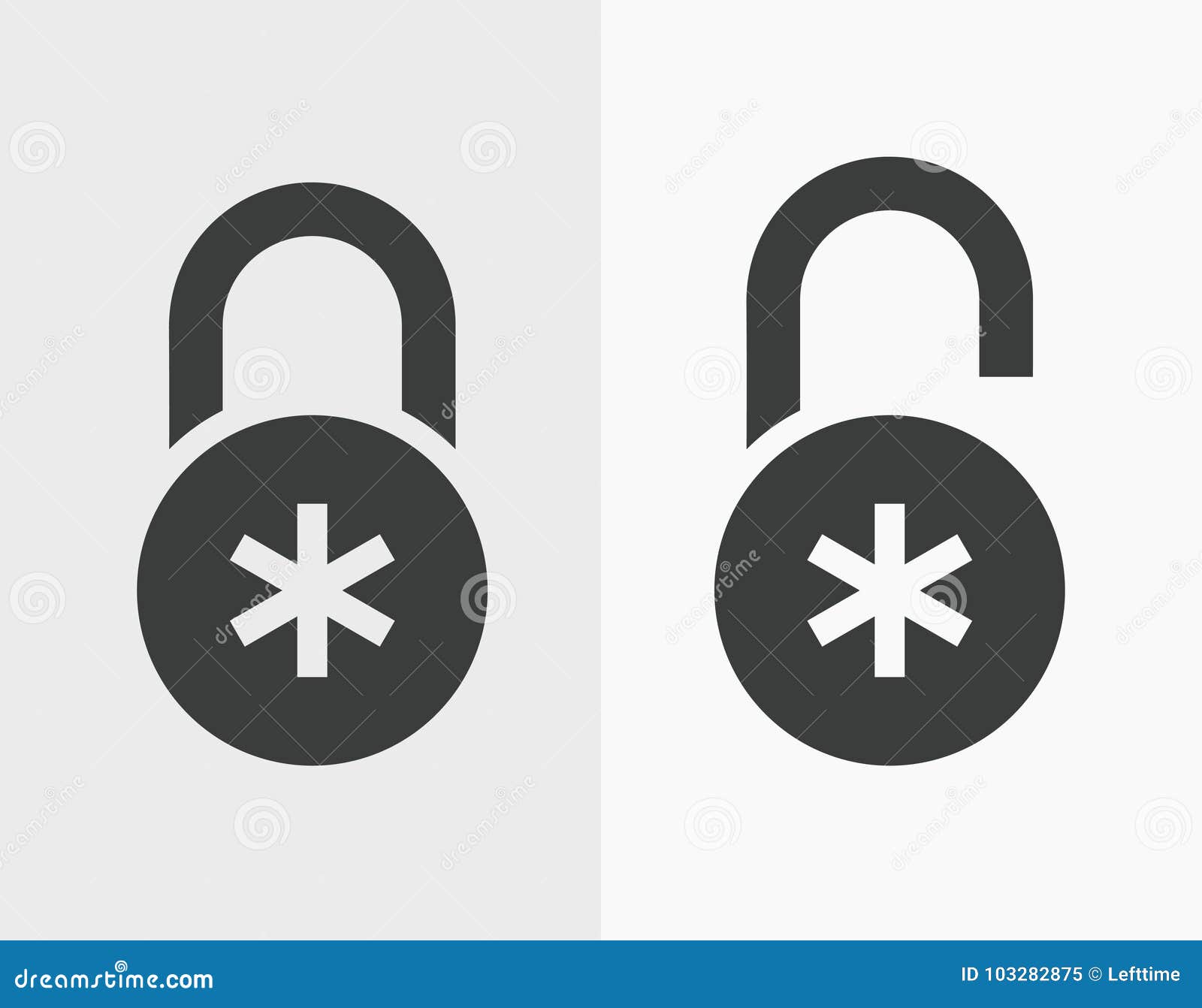 Combination lock icon stock vector. Illustration of access - 103282875