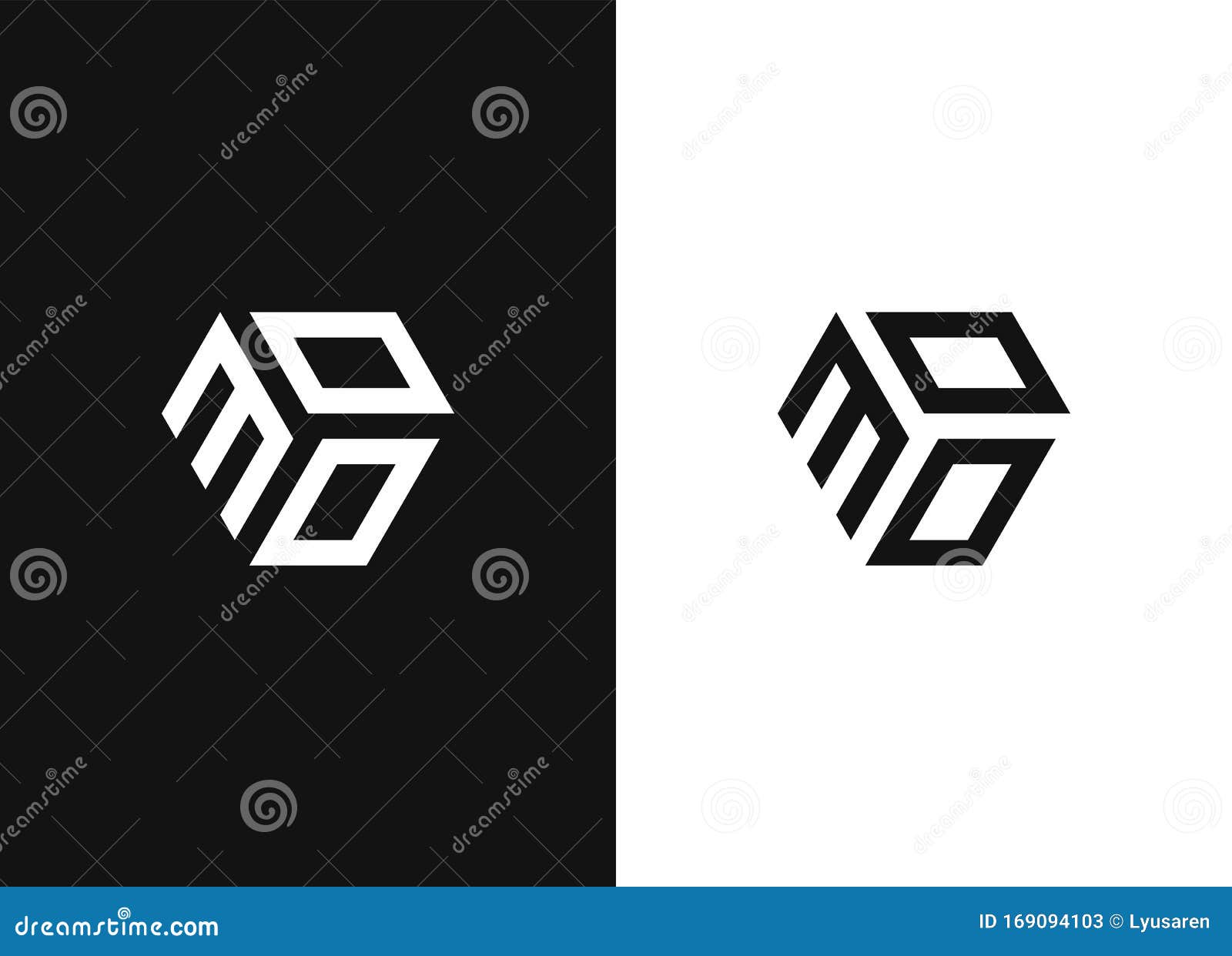 Combination Number, Stylish Vector Emblem for Design Stock Illustration ...