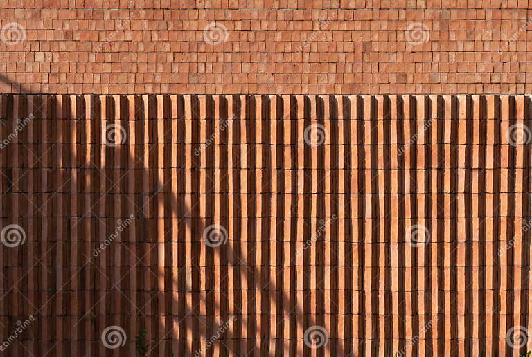 Combination Rectangular Brick and Vertical Brick Texture with Shadow in ...