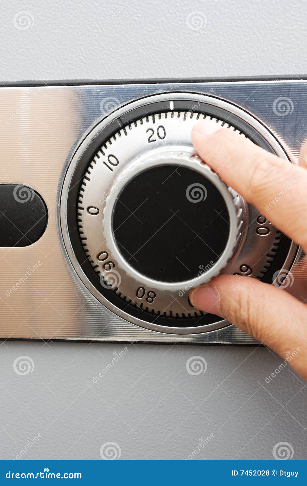 Combination safe stock photo. Image of money, crime, finger - 7452028