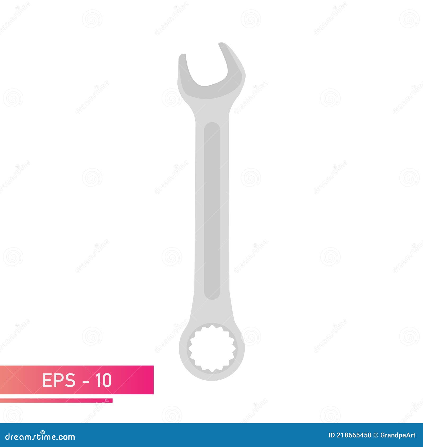 Combination Wrench Vector