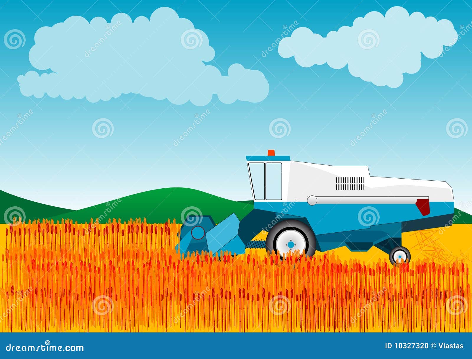 Combine Cartoon Vector | CartoonDealer.com #18800269