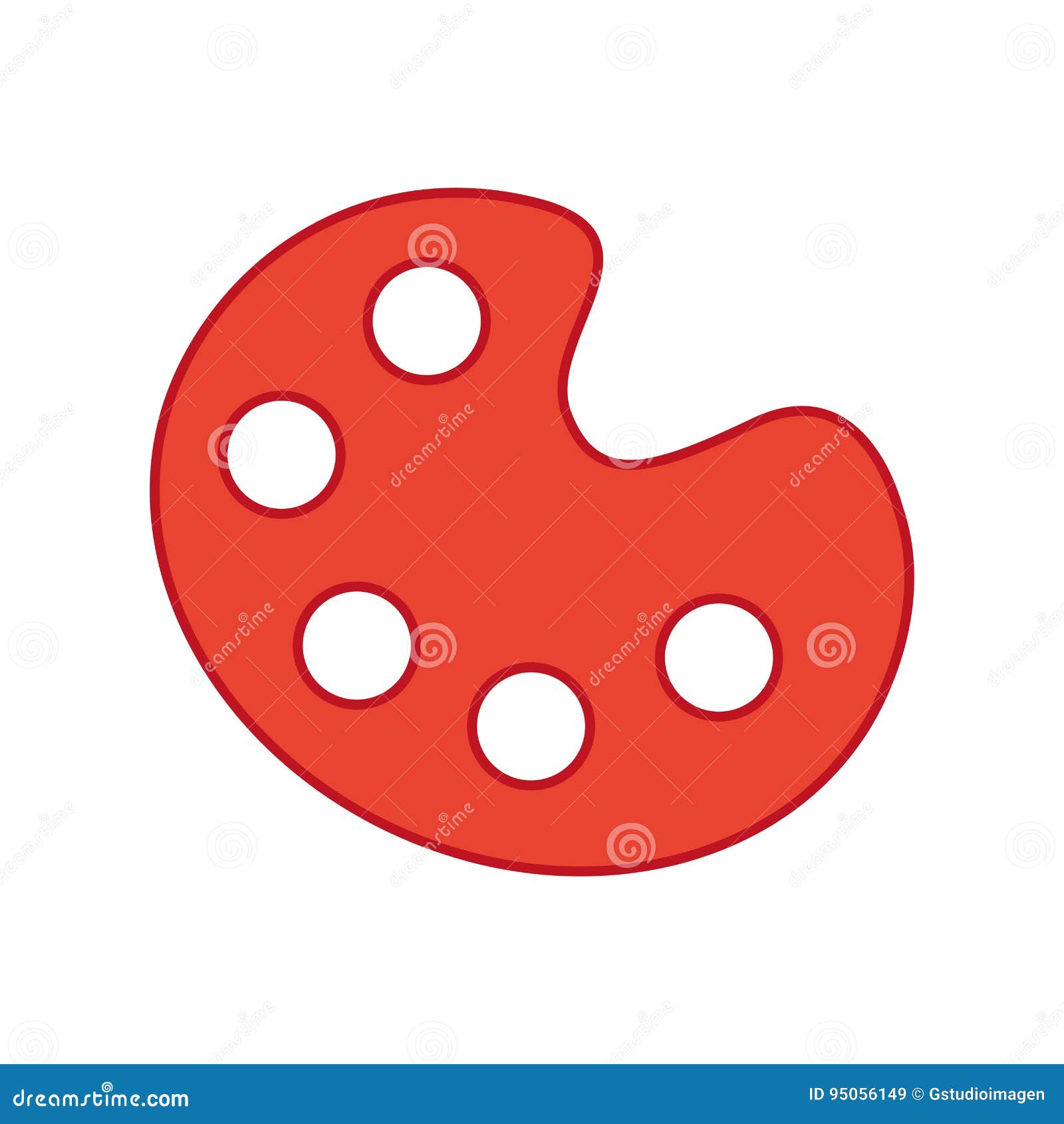 Combine color palette stock vector. Illustration of hold - 95056149