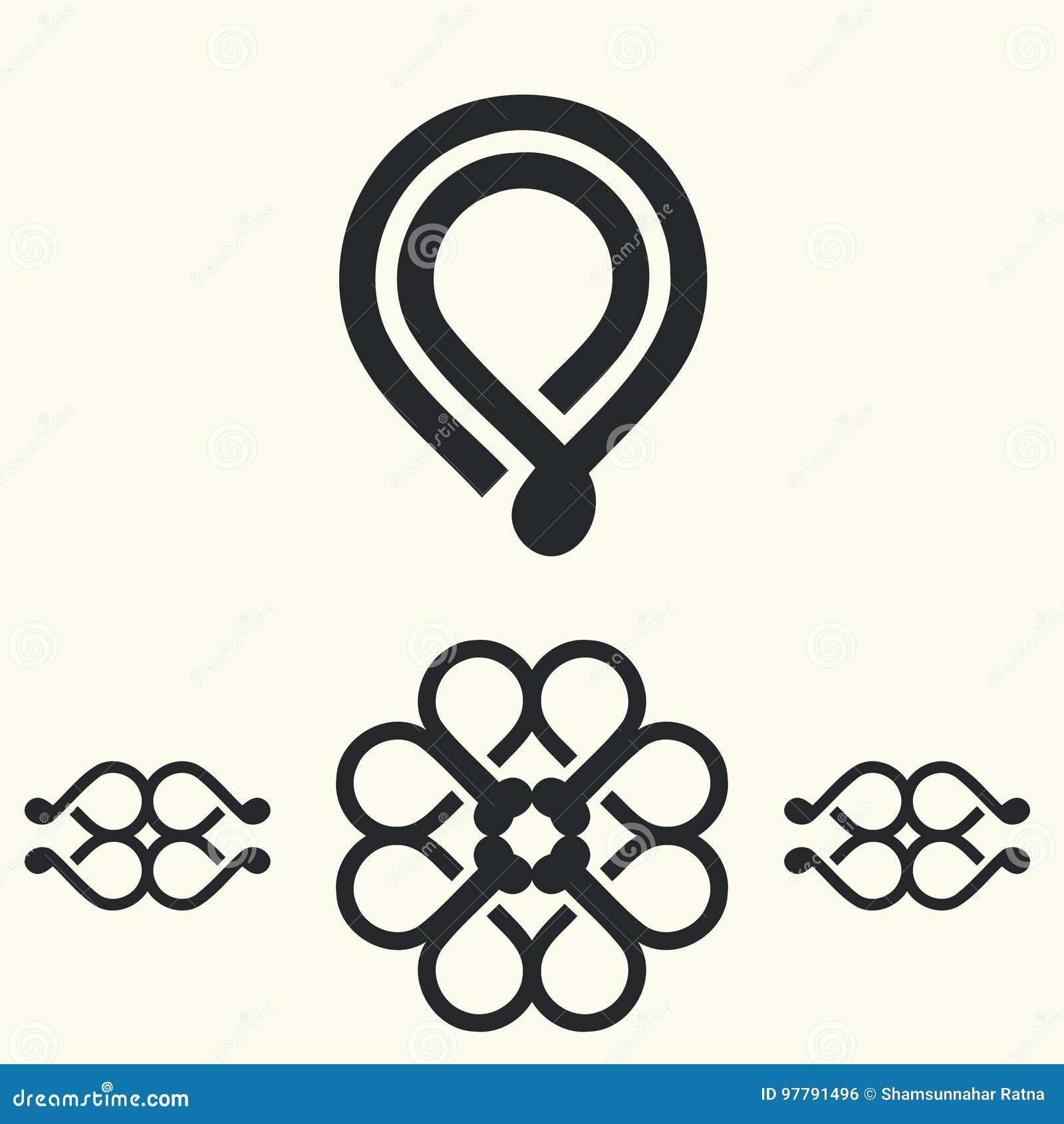 Combine Connection Design Elements Stock Vector - Illustration of ...