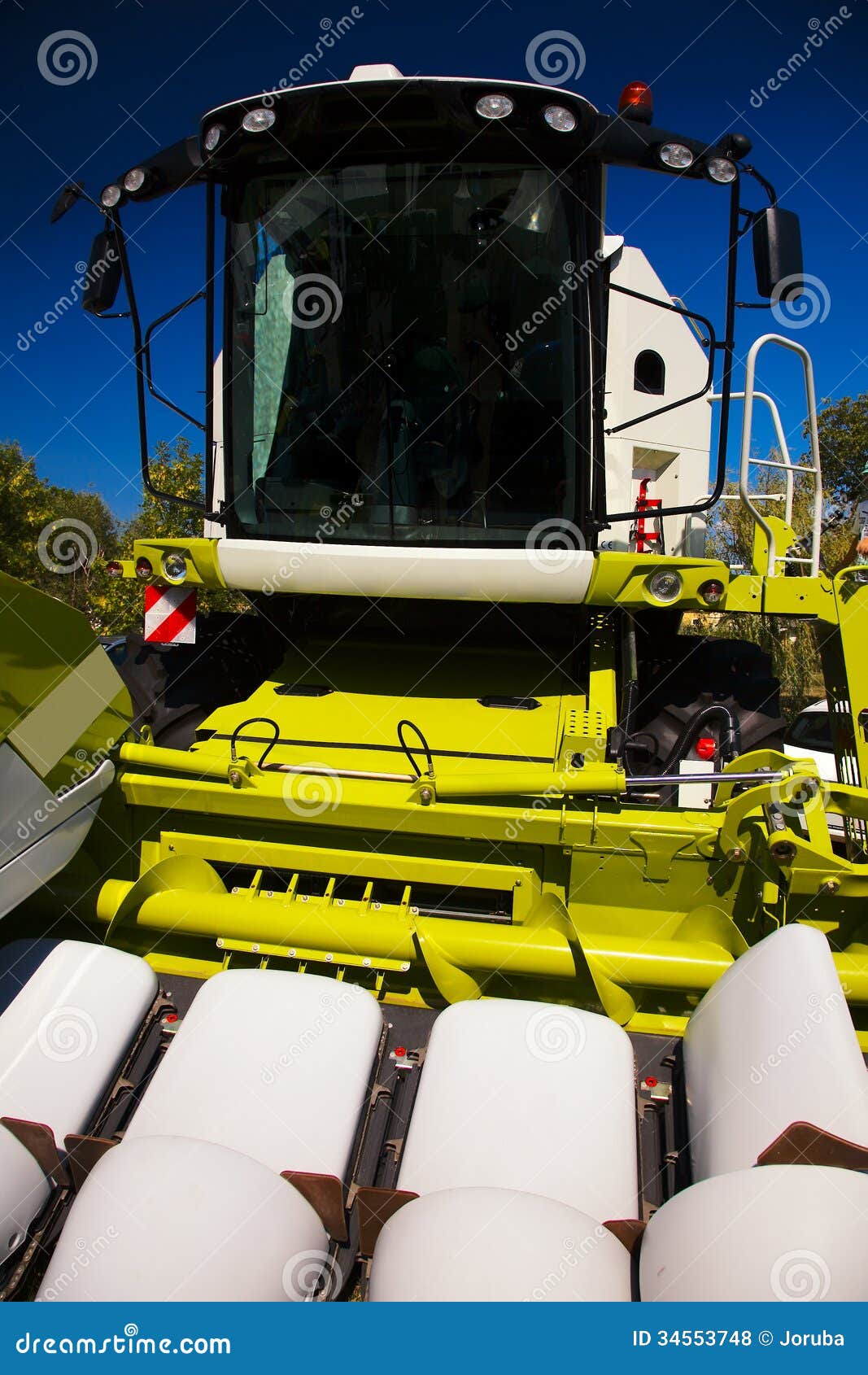 Combine stock photo. Image of equipment, threshing, crop - 34553748
