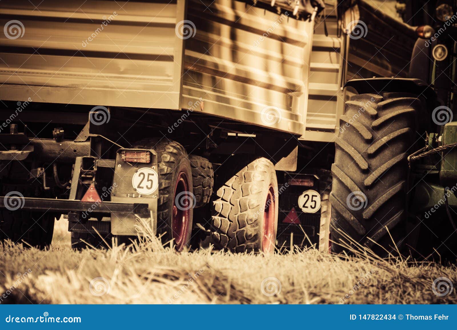 Combine at work stock photo. Image of farming, cereal - 147822434