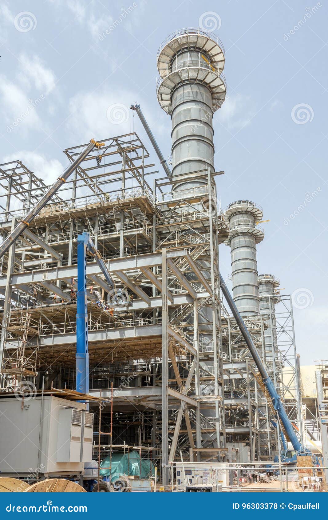 Combined Cycle Power Plant HRSG Stock Photo - Image of equipment ...