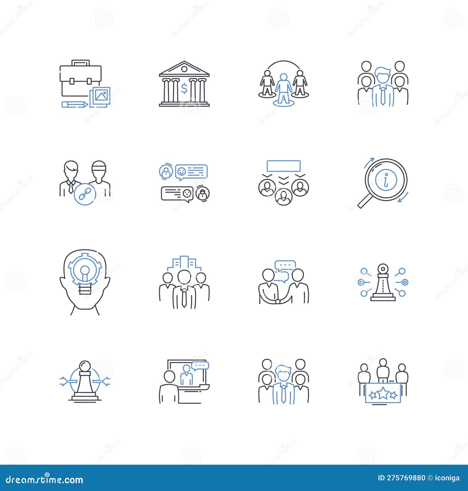 Combined Effort Line Icons Collection. Synergy, Collaboration, Unity ... Combined Effort Line Icons Collection. Synergy, Collaboration, Unity ...