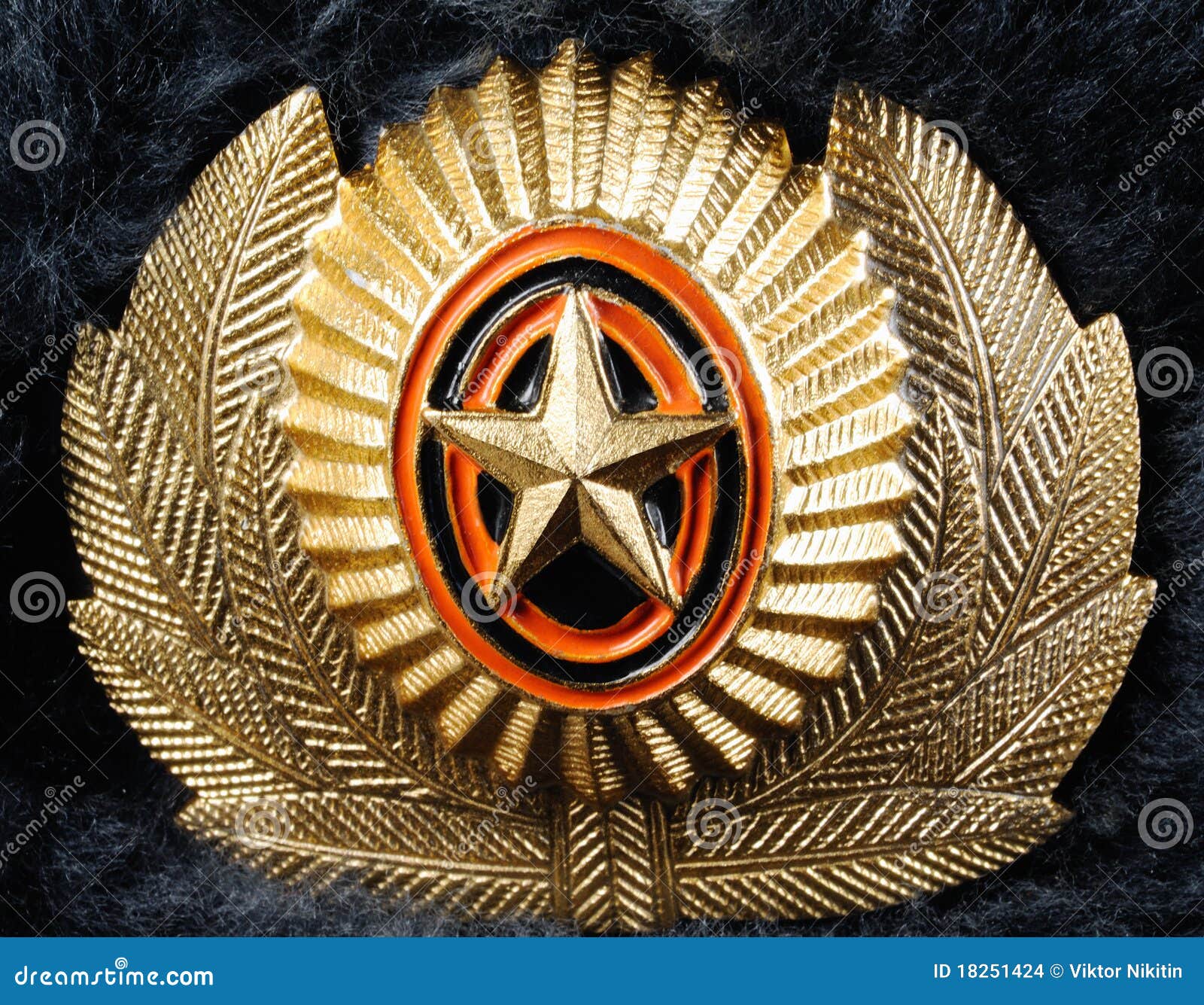Combined Military Russian Cockade Stock Photo - Image of pentagonal ...