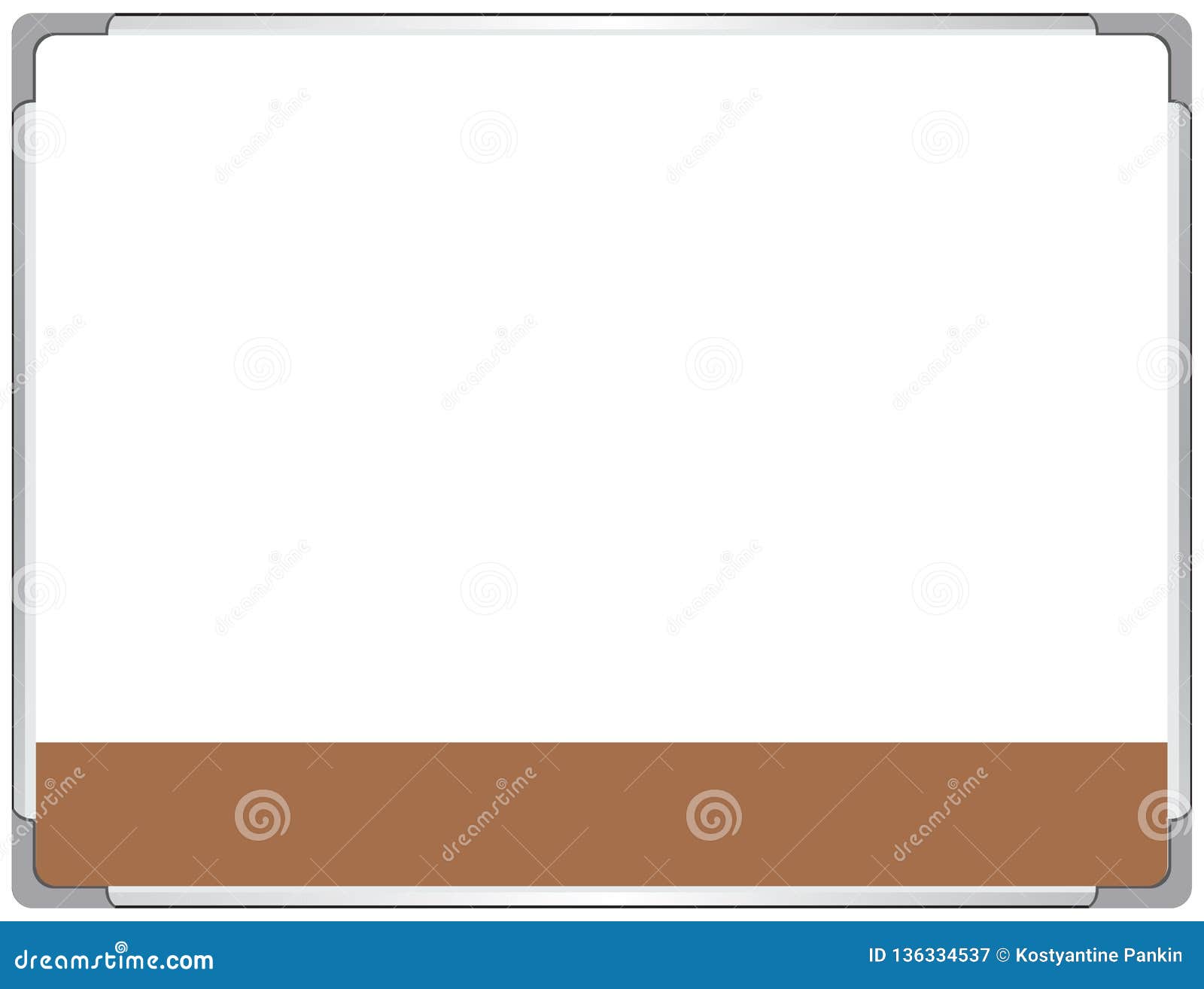 Office information board stock vector. Illustration of lecture - 136334537