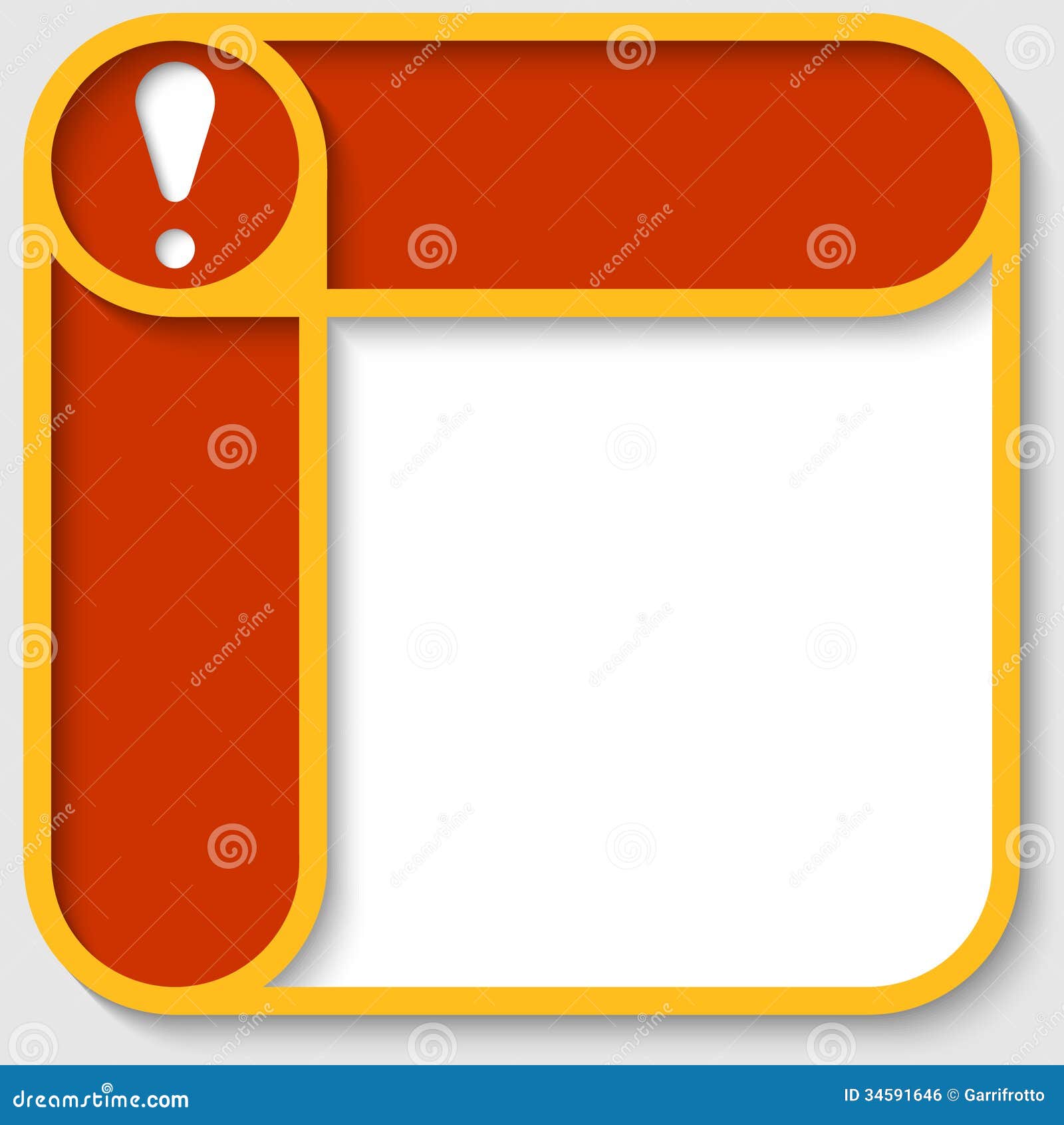 Combined vector frames stock vector. Illustration of template - 34591646