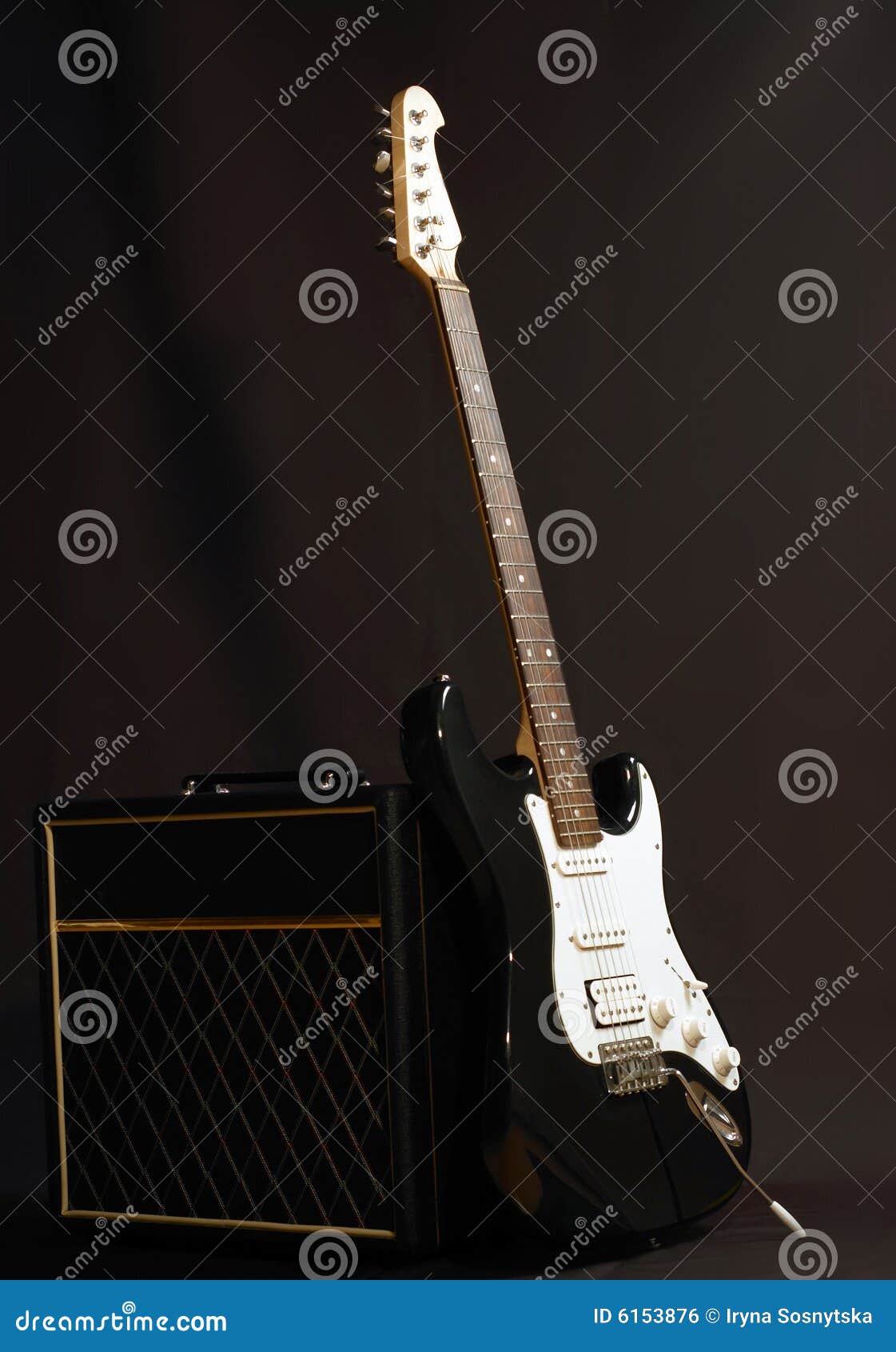 Combo and guitar stock photo. Image of equipment, band - 6153876