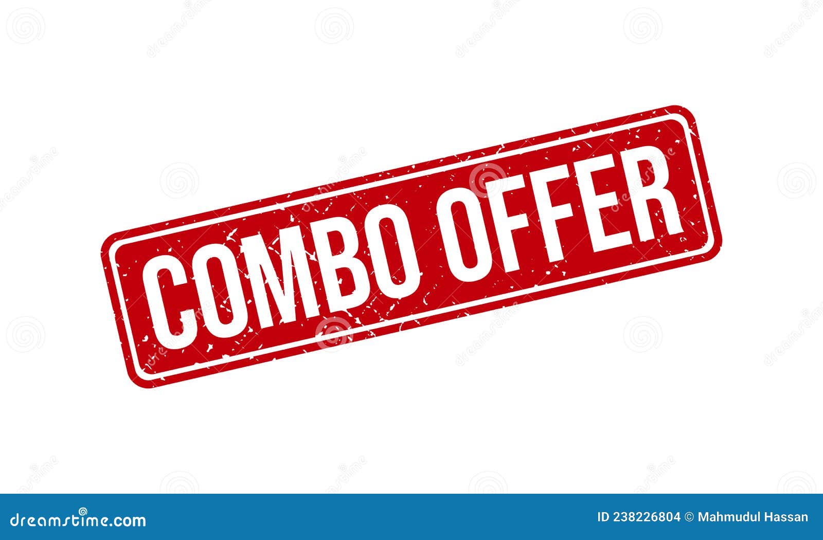 Combo Offer Rubber Stamp. Combo Offer Grunge Stamp Seal Vector ...