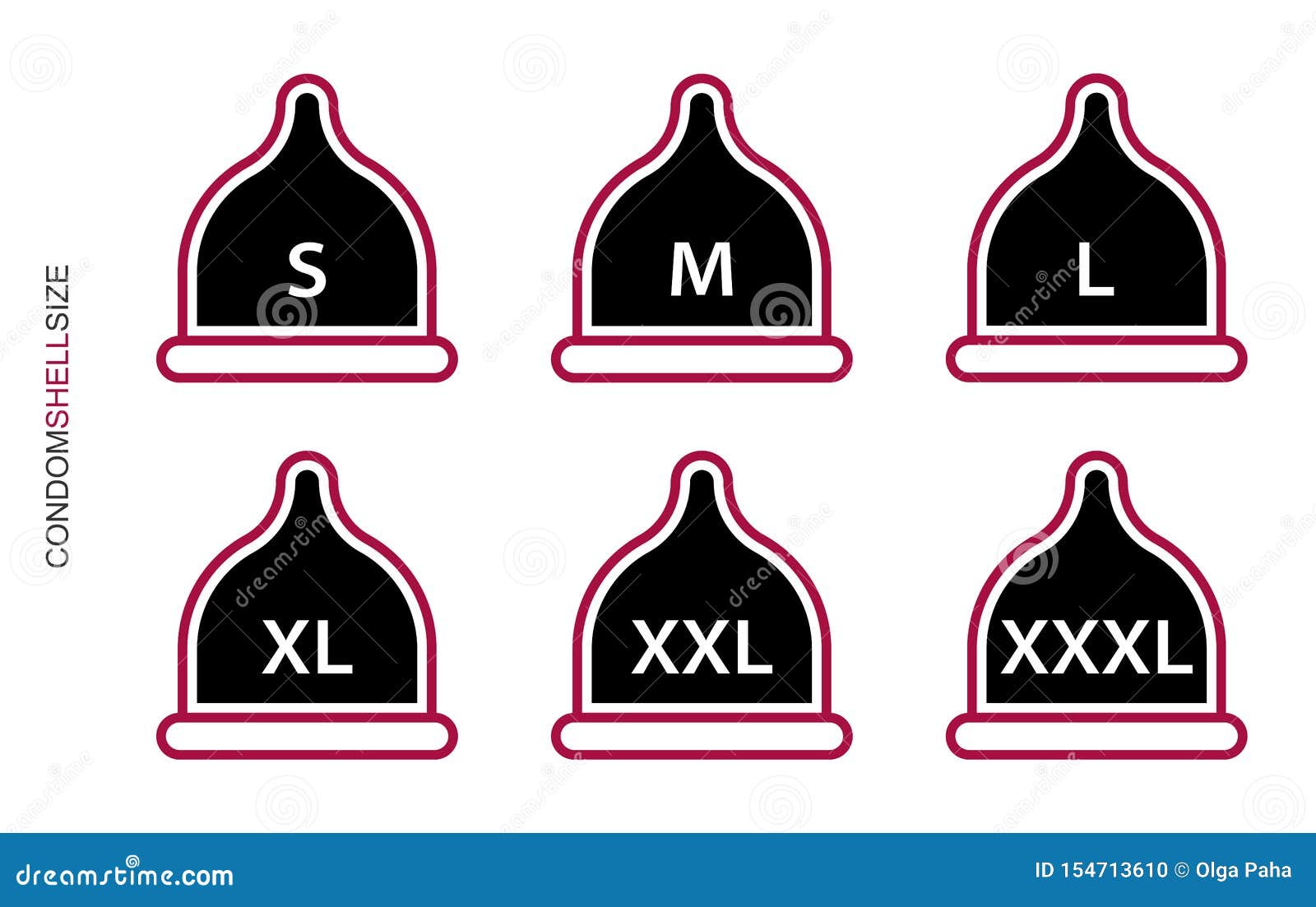 Comdom folded size stock vector. Illustration of lasting - 154713610