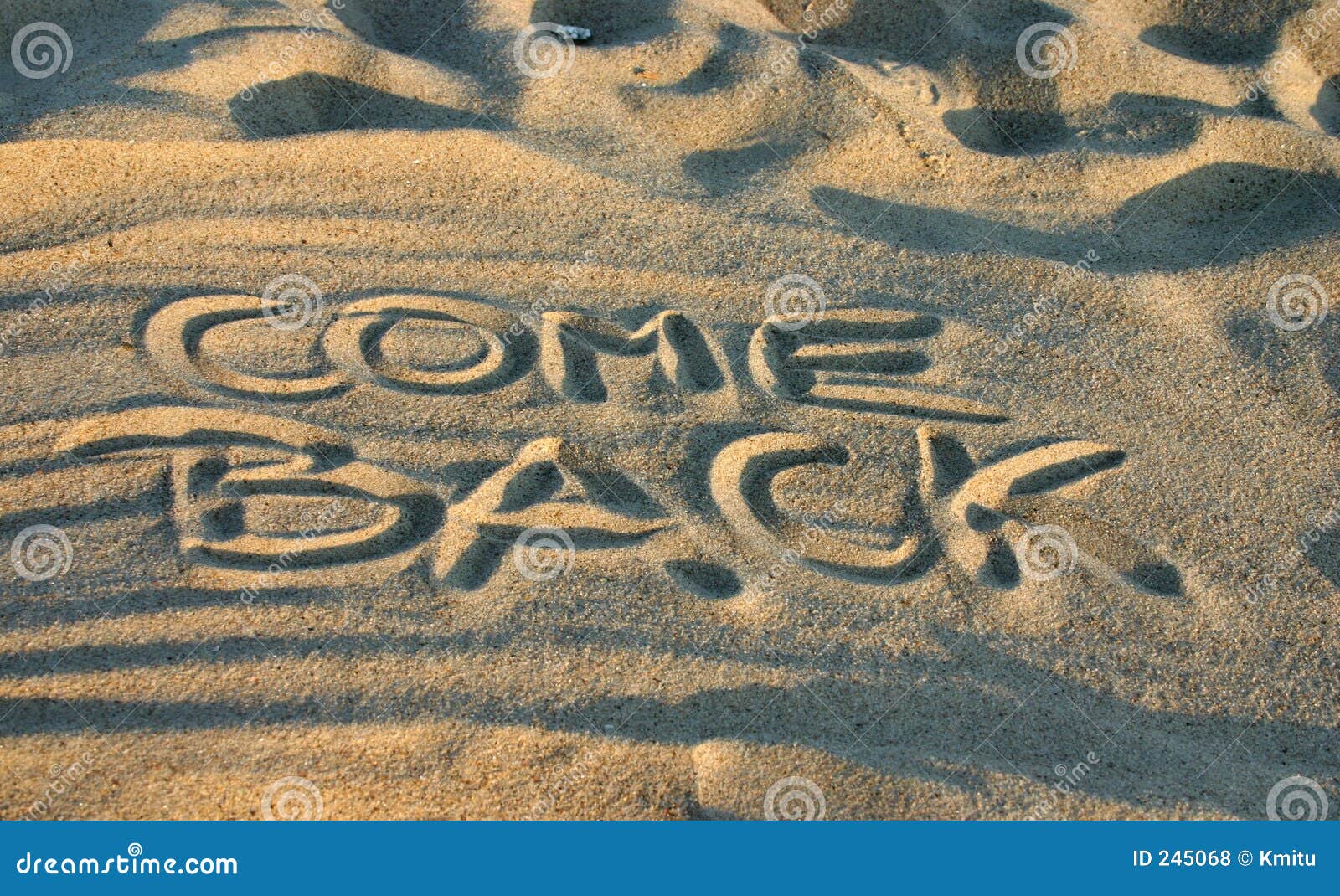Come Back Soon Las Vegas Sign At Sunset Stock Photography ...